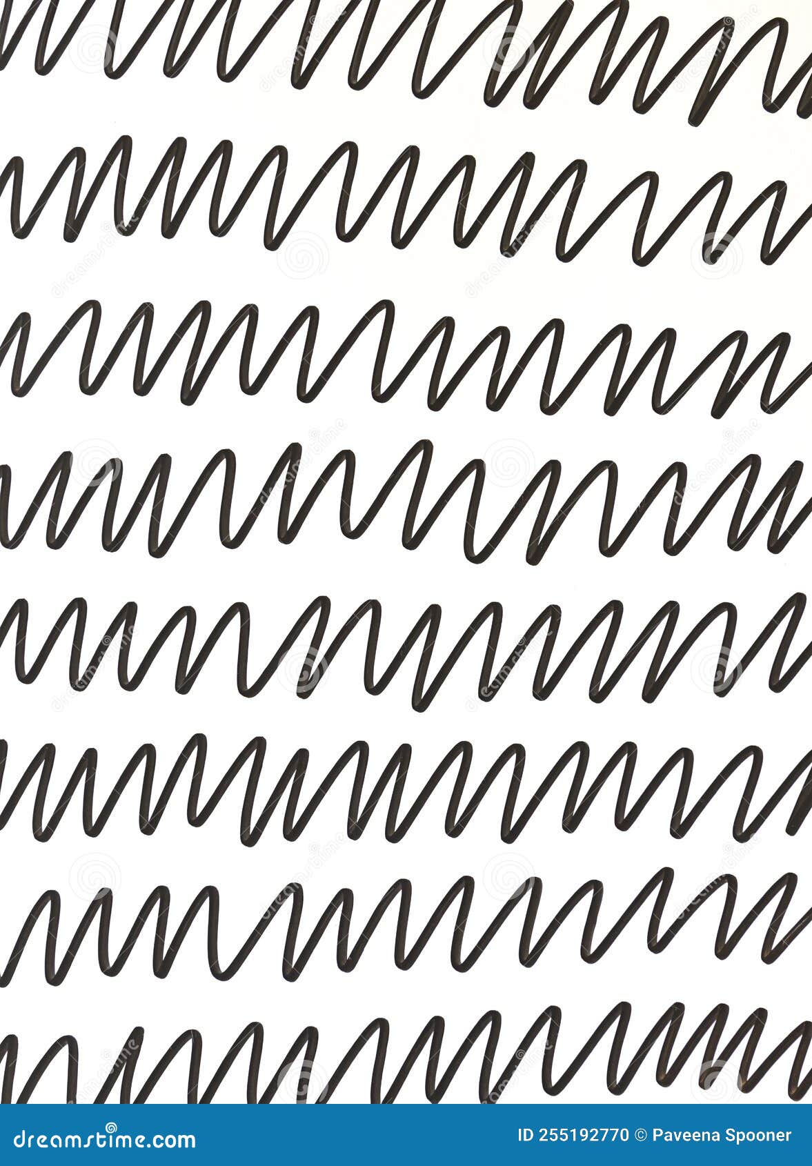Hand-draw Ink Stripes Background Stock Illustration - Illustration of ...