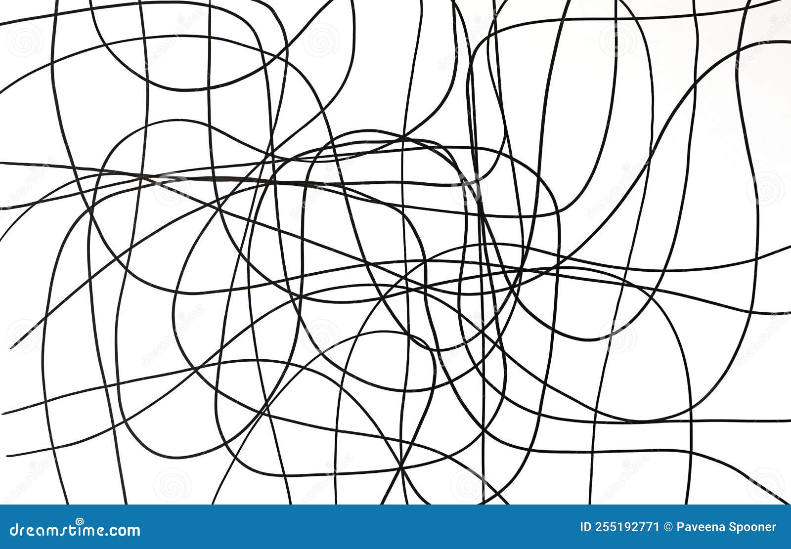 Hand-draw Ink Stripes Background Stock Illustration - Illustration of ...