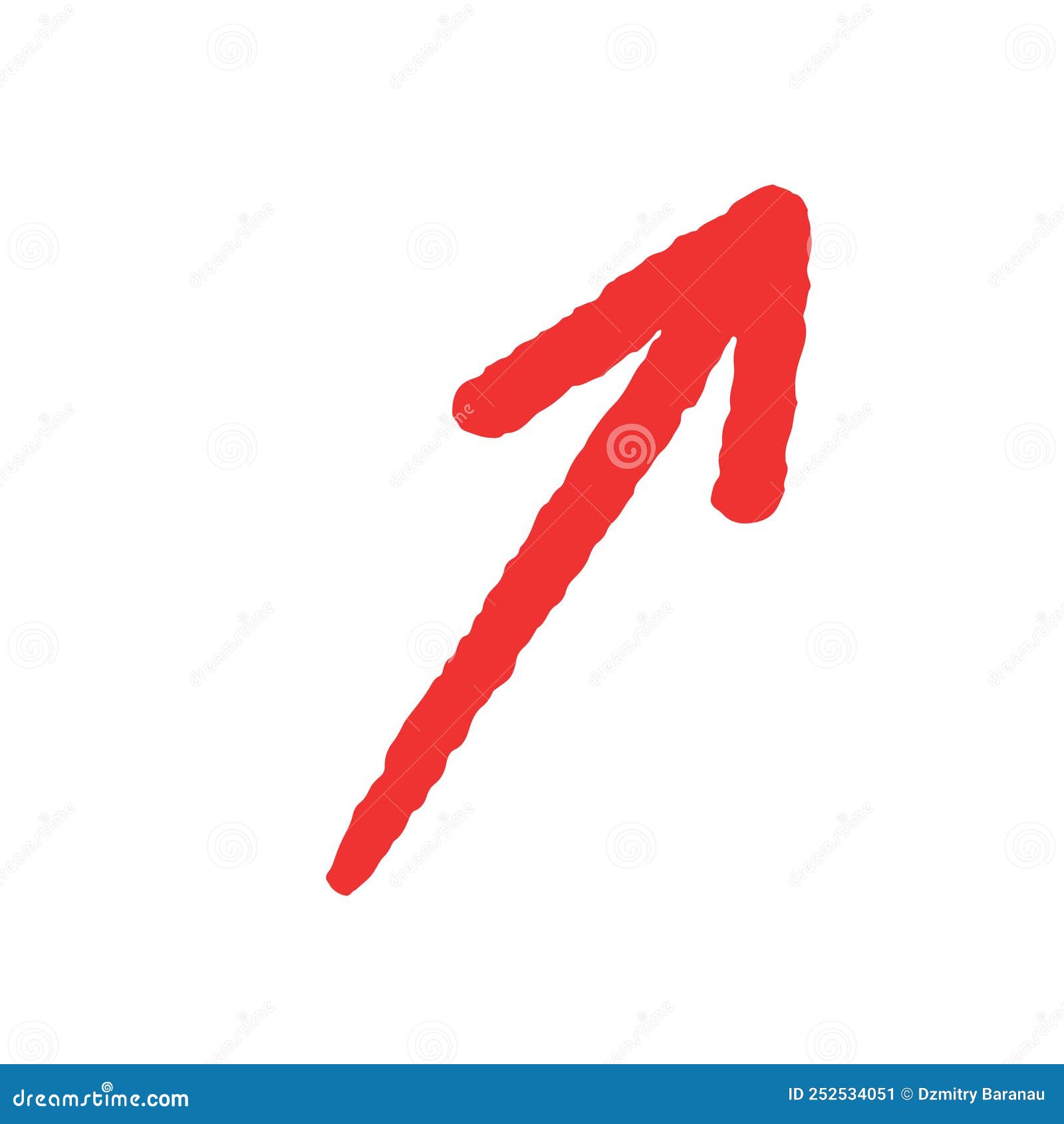 Hand Draw Marker Highlight and Arrow Sign Icon. Pen Sketch Scribble ...