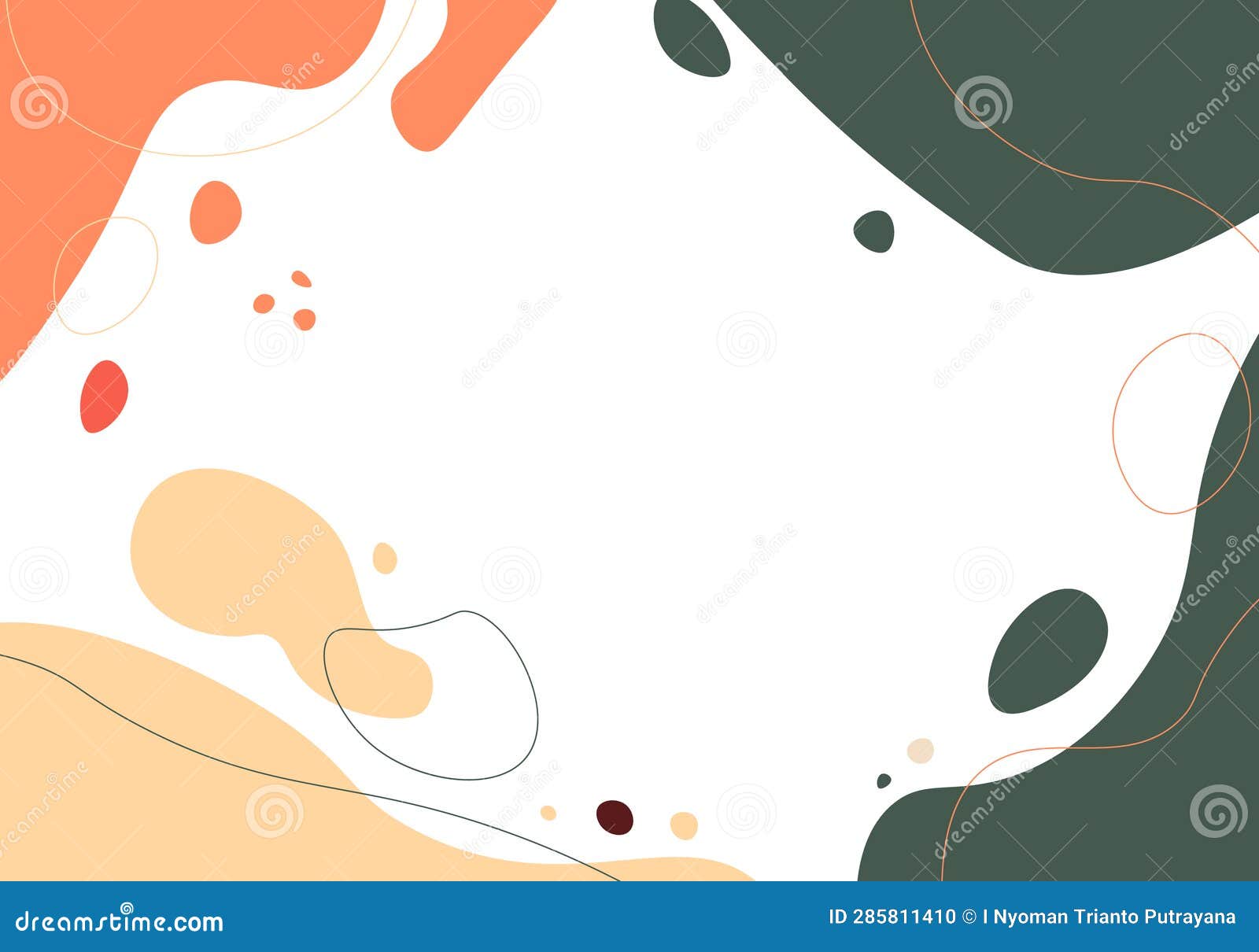 Hand Draw Minimal Background. Vector. Stock Vector - Illustration of ...