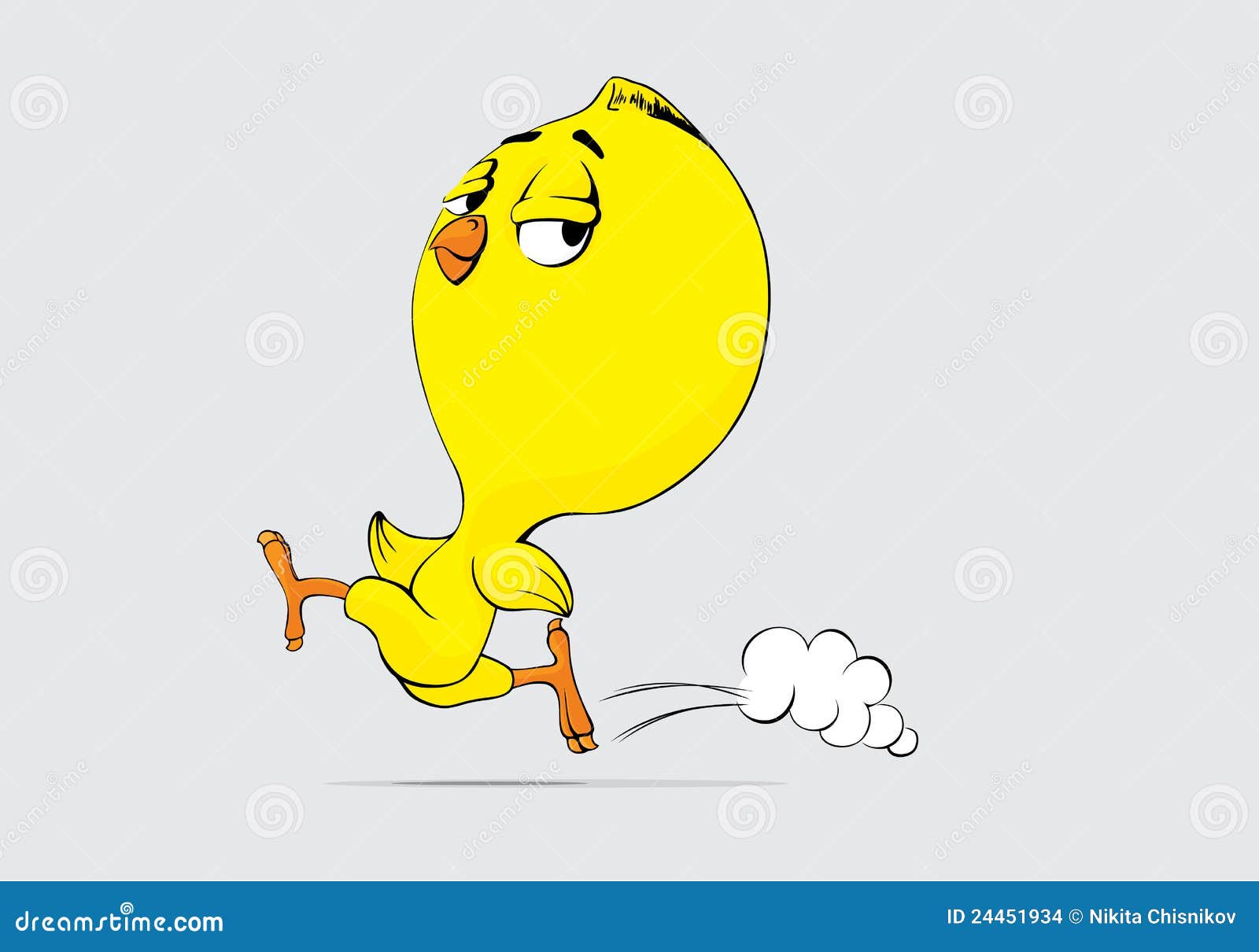 Hand draw running chicken stock vector. Illustration of speech - 24451934