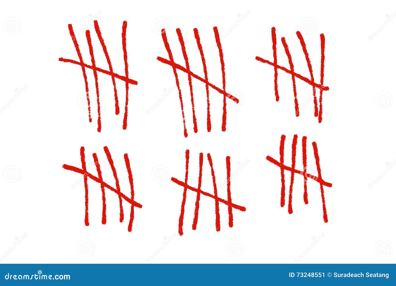 Hand draw sketch Count bar stock illustration. Illustration of pattern ...