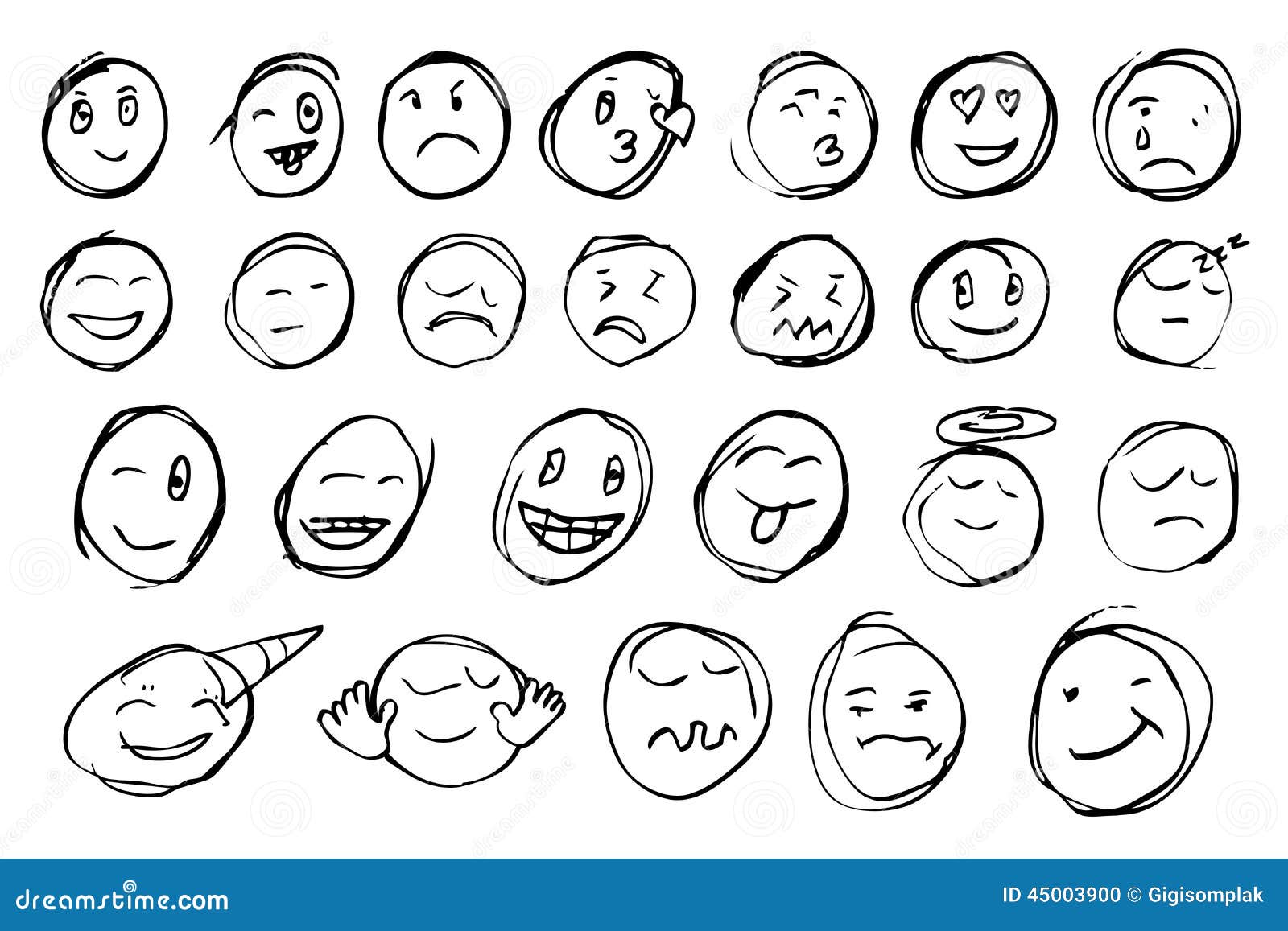 Scheming Emoticon Cartoon Vector | CartoonDealer.com #128099137