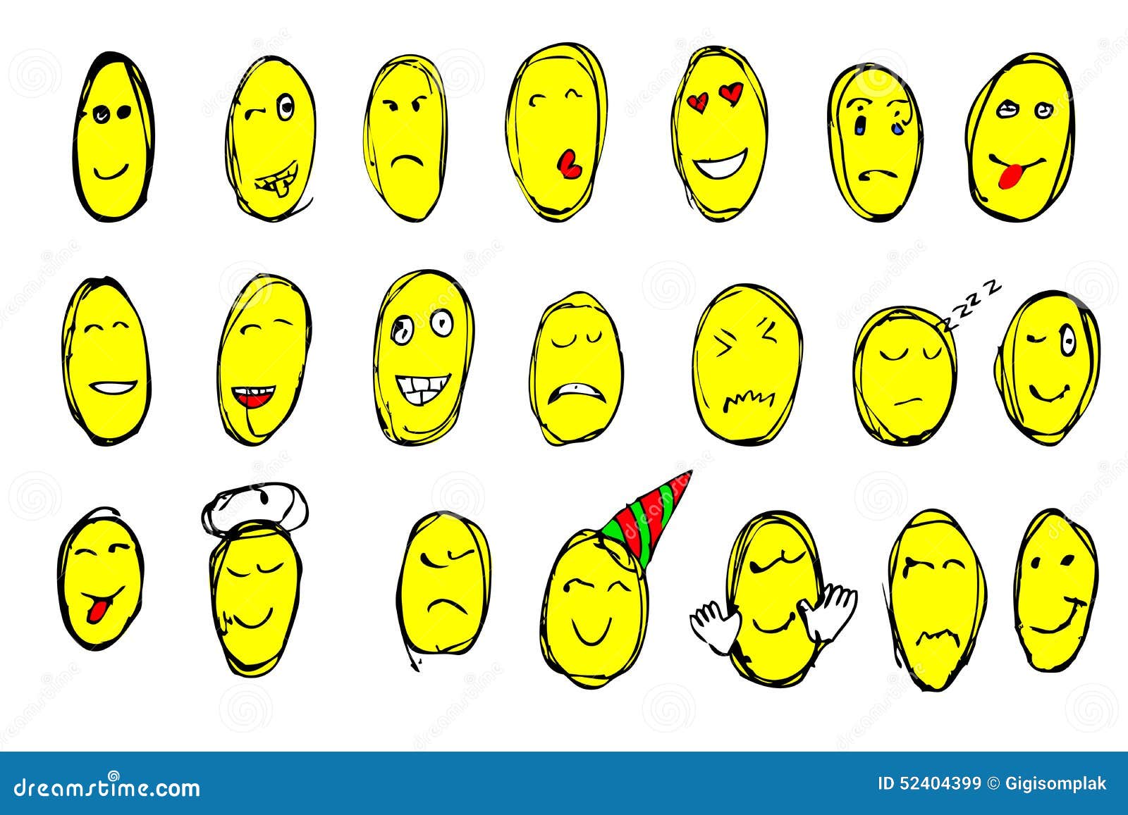 Scheming Emoticon Cartoon Vector | CartoonDealer.com #128099137