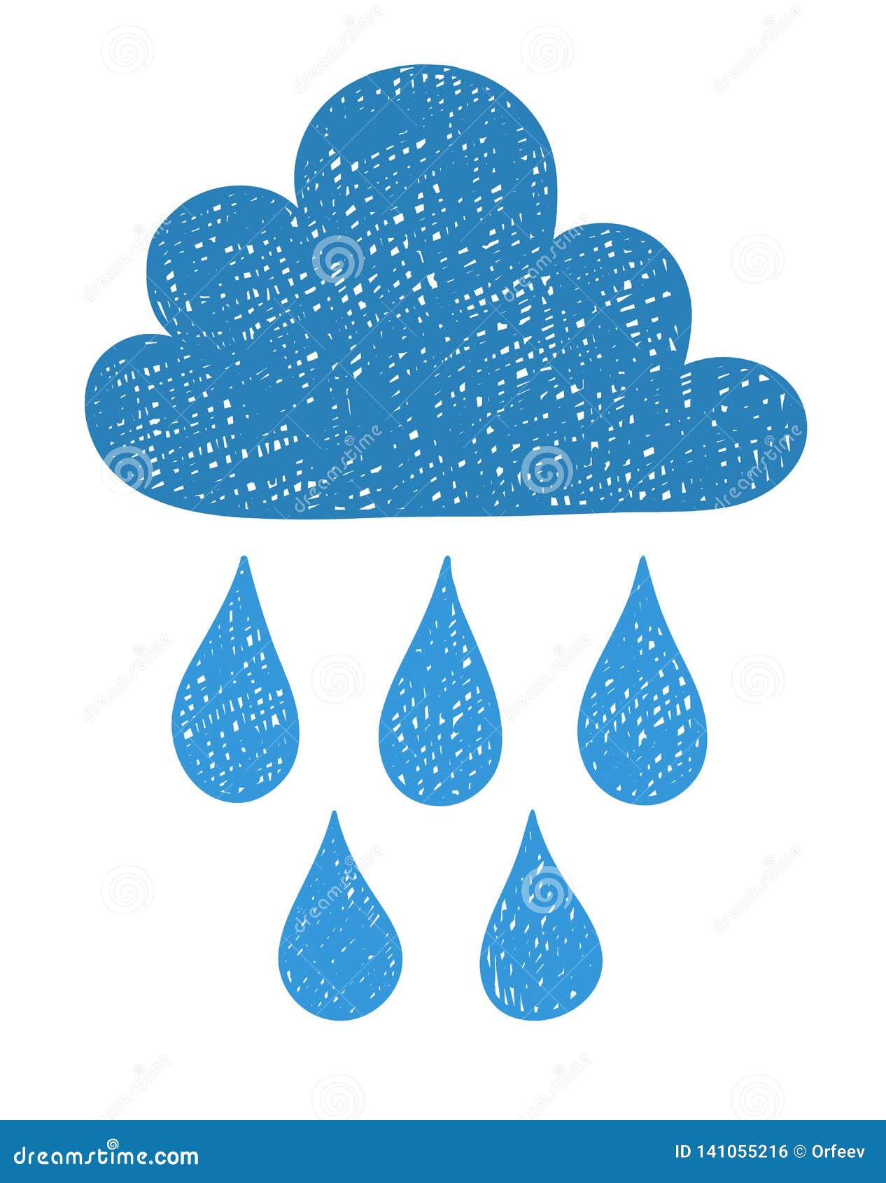 Hand Draw the Weather Cloud. Scribble Style Vector Illustration. Stock ... Hand Draw the Weather Cloud. Scribble Style Vector Illustration. Stock ...