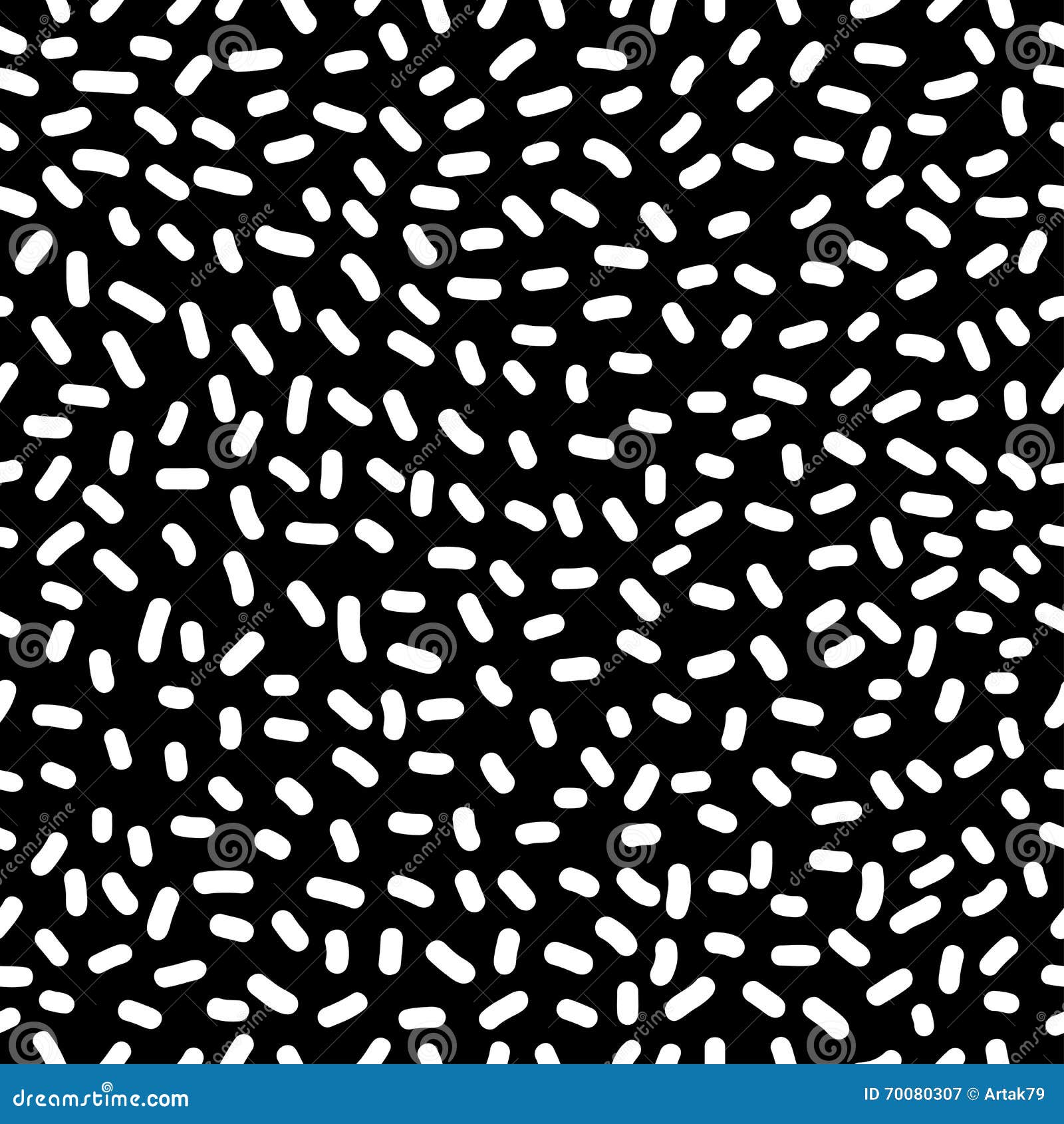 Hand Draw White Doodles Pattern Stock Image | CartoonDealer.com #70080307