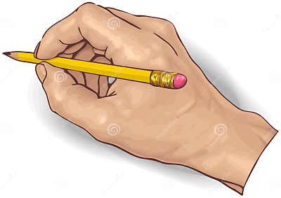 Hand drawing stock vector. Illustration of post, pencil - 20247378