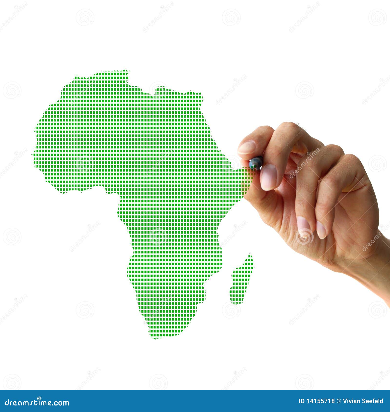 Hand drawing africa stock illustration. Illustration of mainland - 14155718