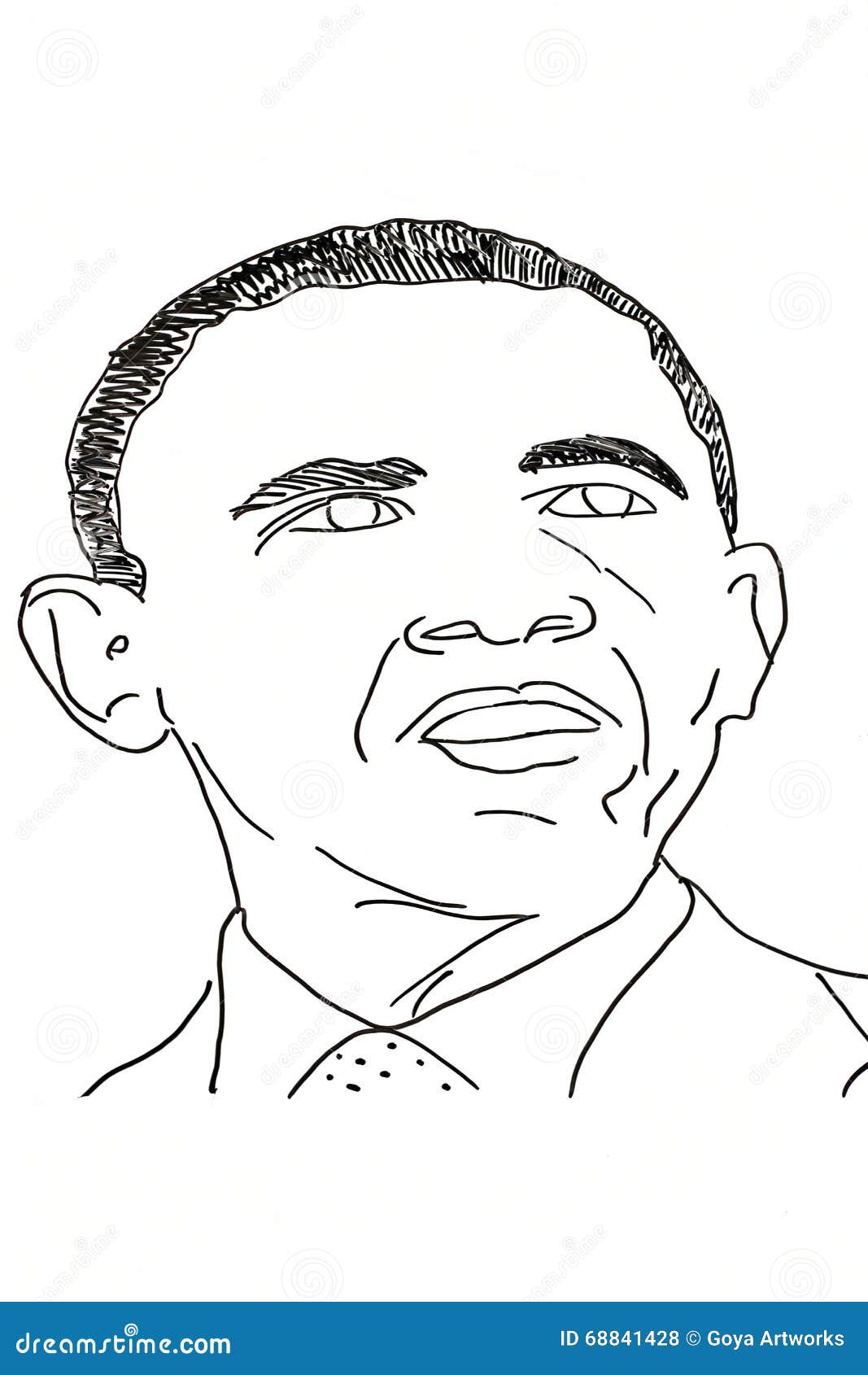 Hand Drawing of American Politicians Editorial Stock Photo ...