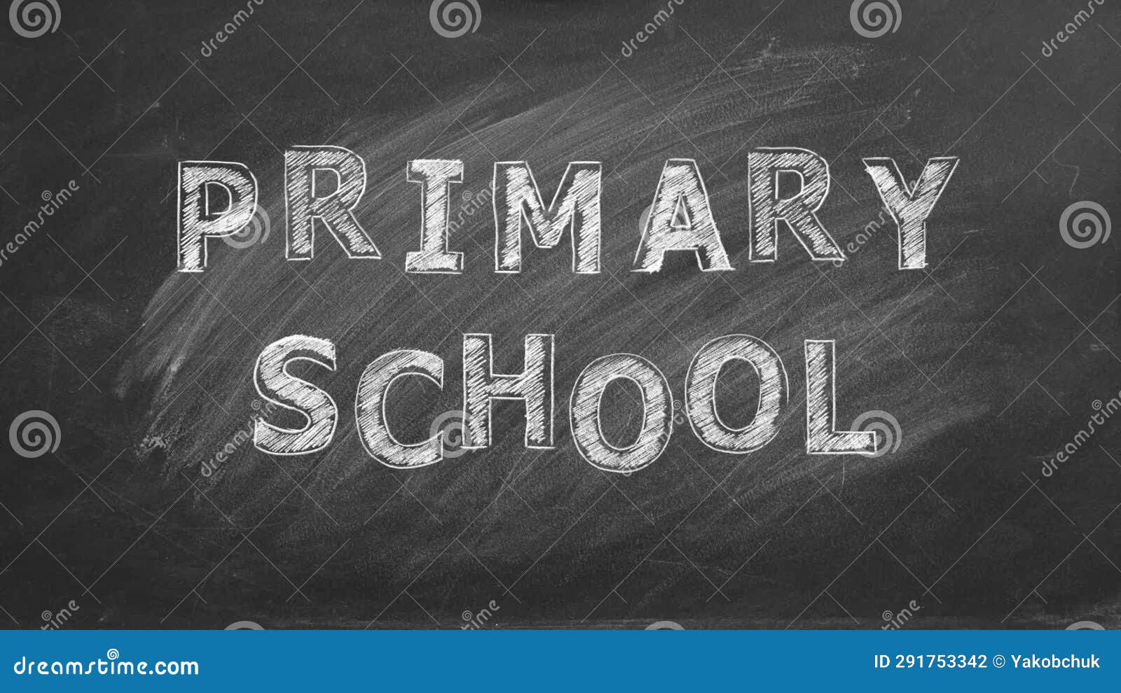 Primary School. Text on Blackboard Stock Footage - Video of greenboard ...