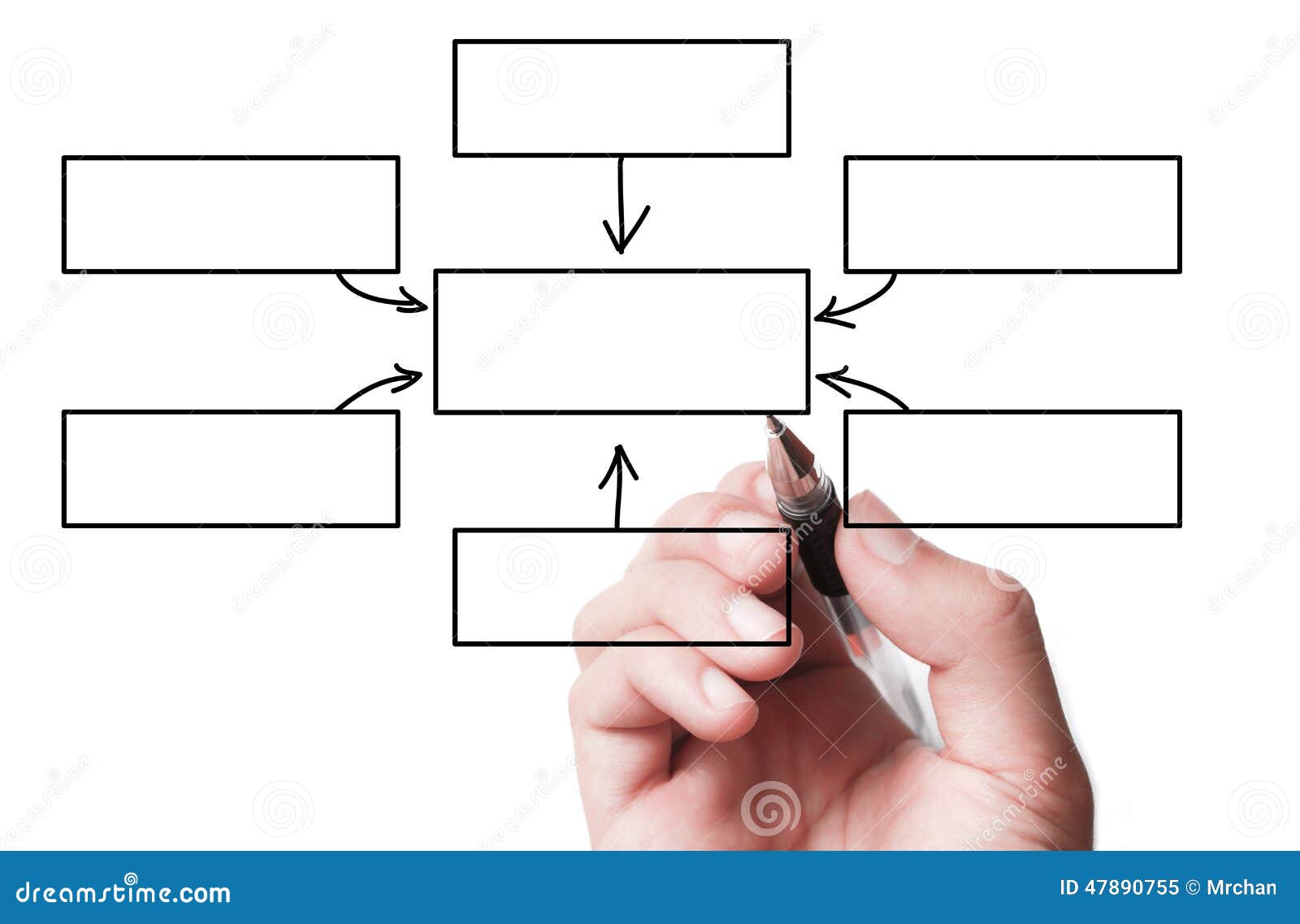 Hand Drawing Blank Chart Royalty-Free Stock Photo | CartoonDealer.com ...
