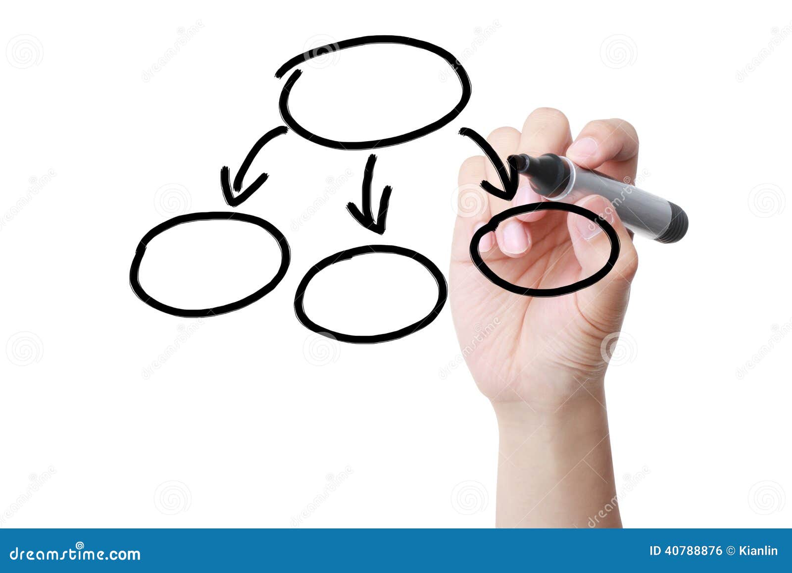 Hand drawing chart 5 stock photo. Image of draw, black - 40788876