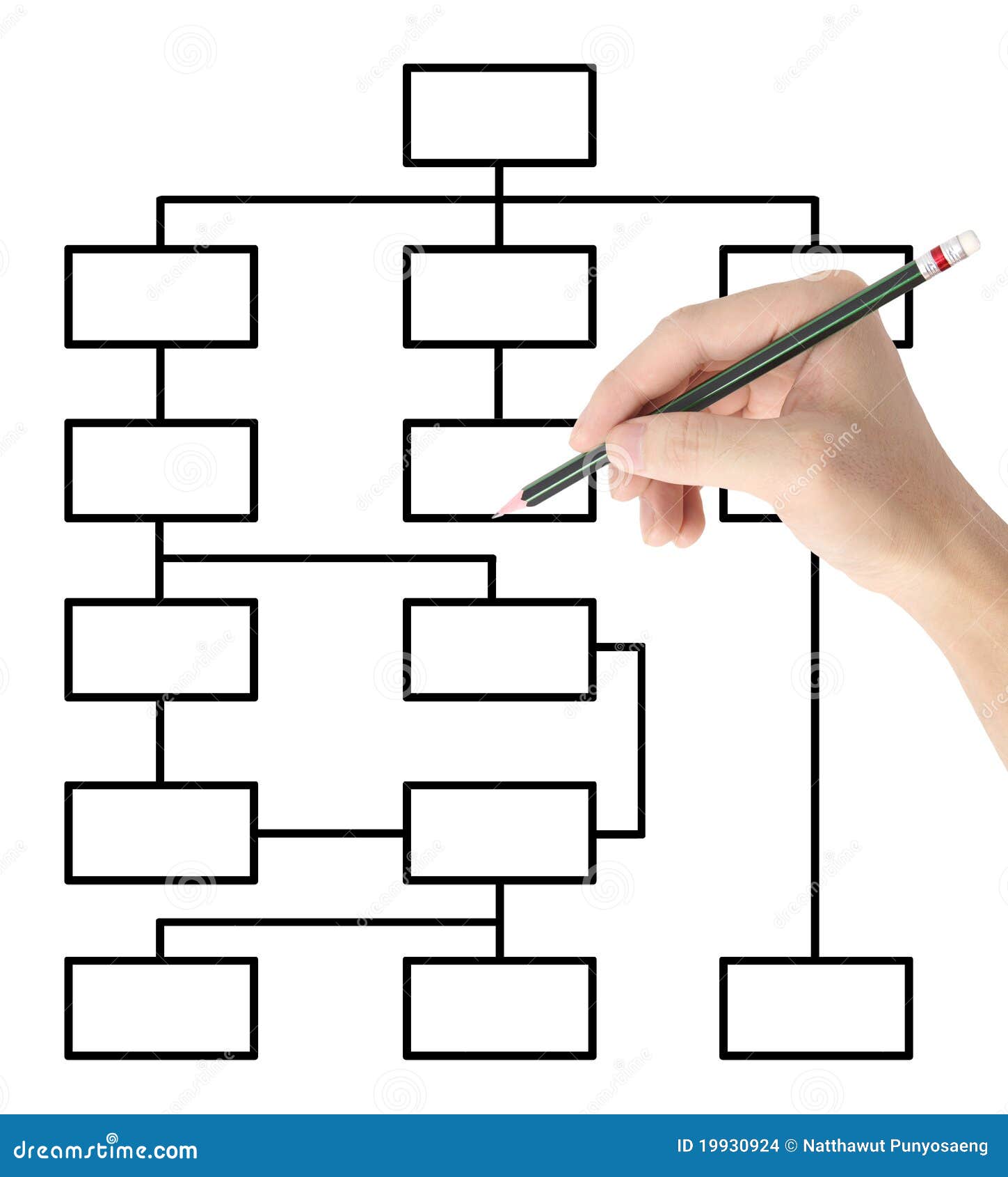 Hand Drawing Chart in Whiteboard Stock Photo - Image of finance, chart ...