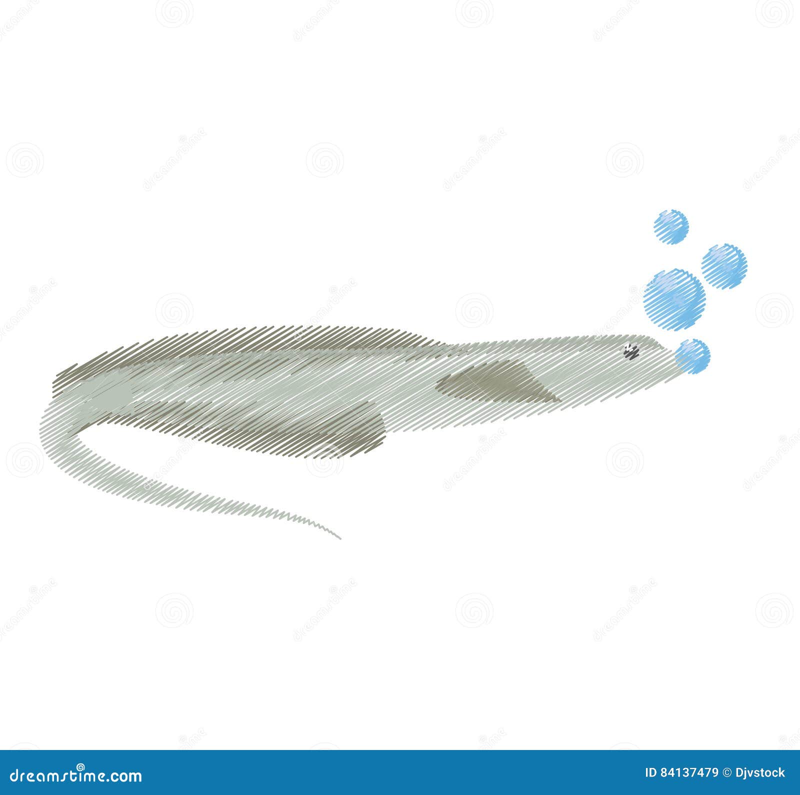 Moray Eel Fish Vector Illustration Transparent Background ...