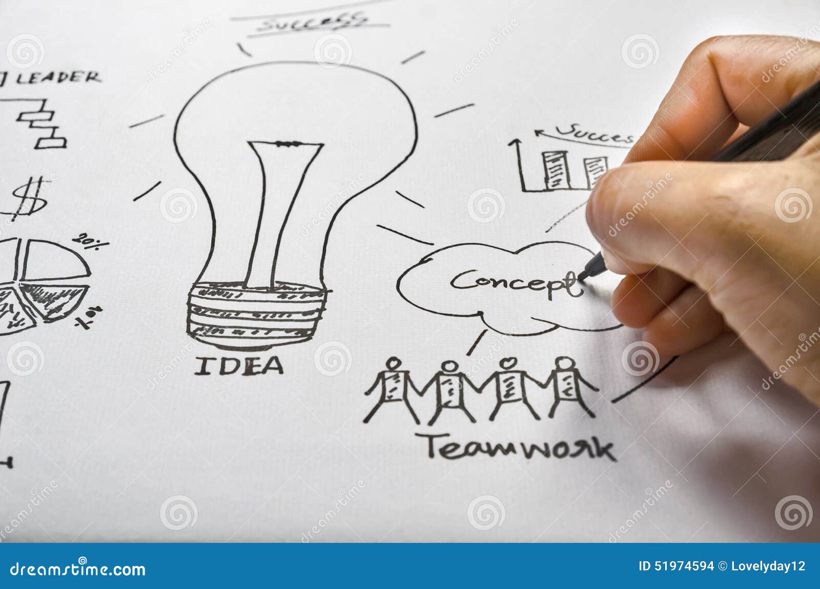 Hand drawing graphics stock photo. Image of classroom - 51974594