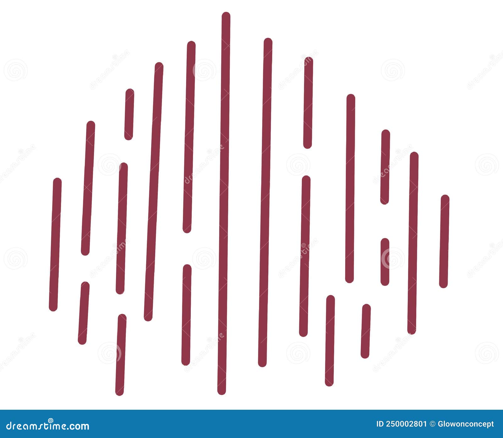 Hand Drawing Line Parallel Graphic Hip Art Abstract Element Stock ...