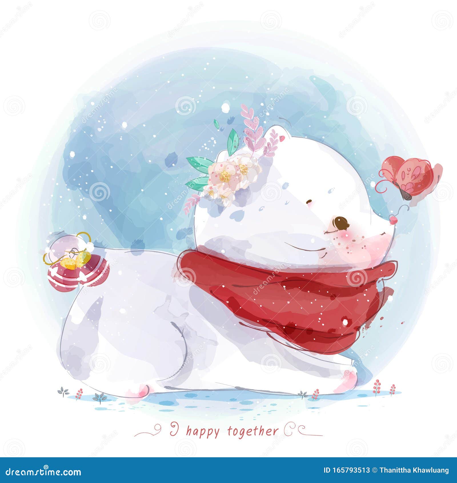 Hand Drawing Parade Doodle Animals. Vector Illustration Stock ...