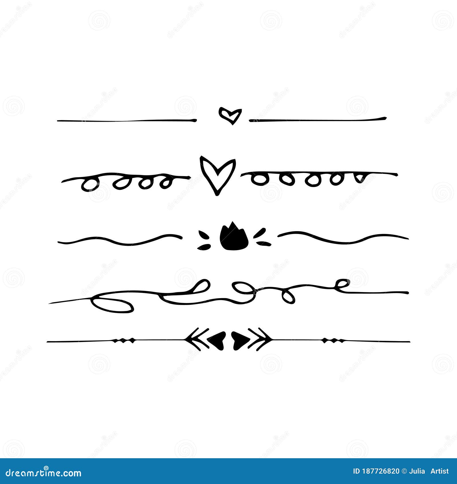 Hand drawing stripes stock vector. Illustration of hand - 187726820