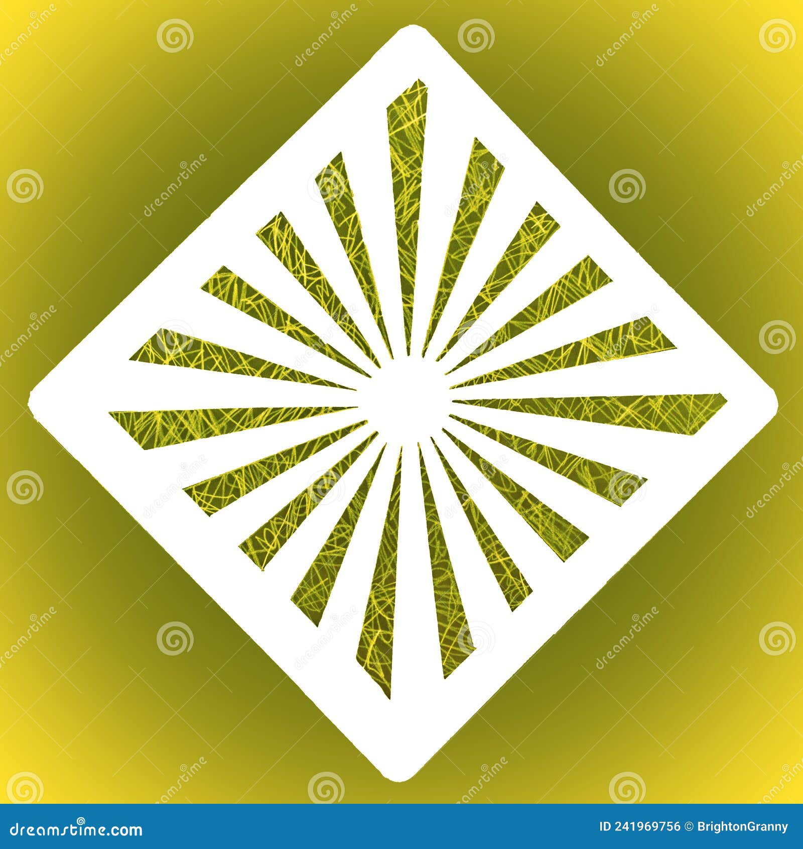 Tilted Square Grid On White Background Stock Photography ...