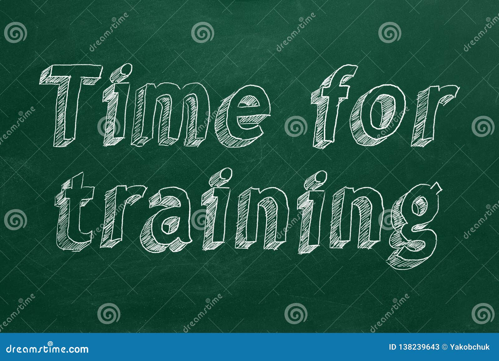 Time for training stock illustration. Illustration of latin - 138239643