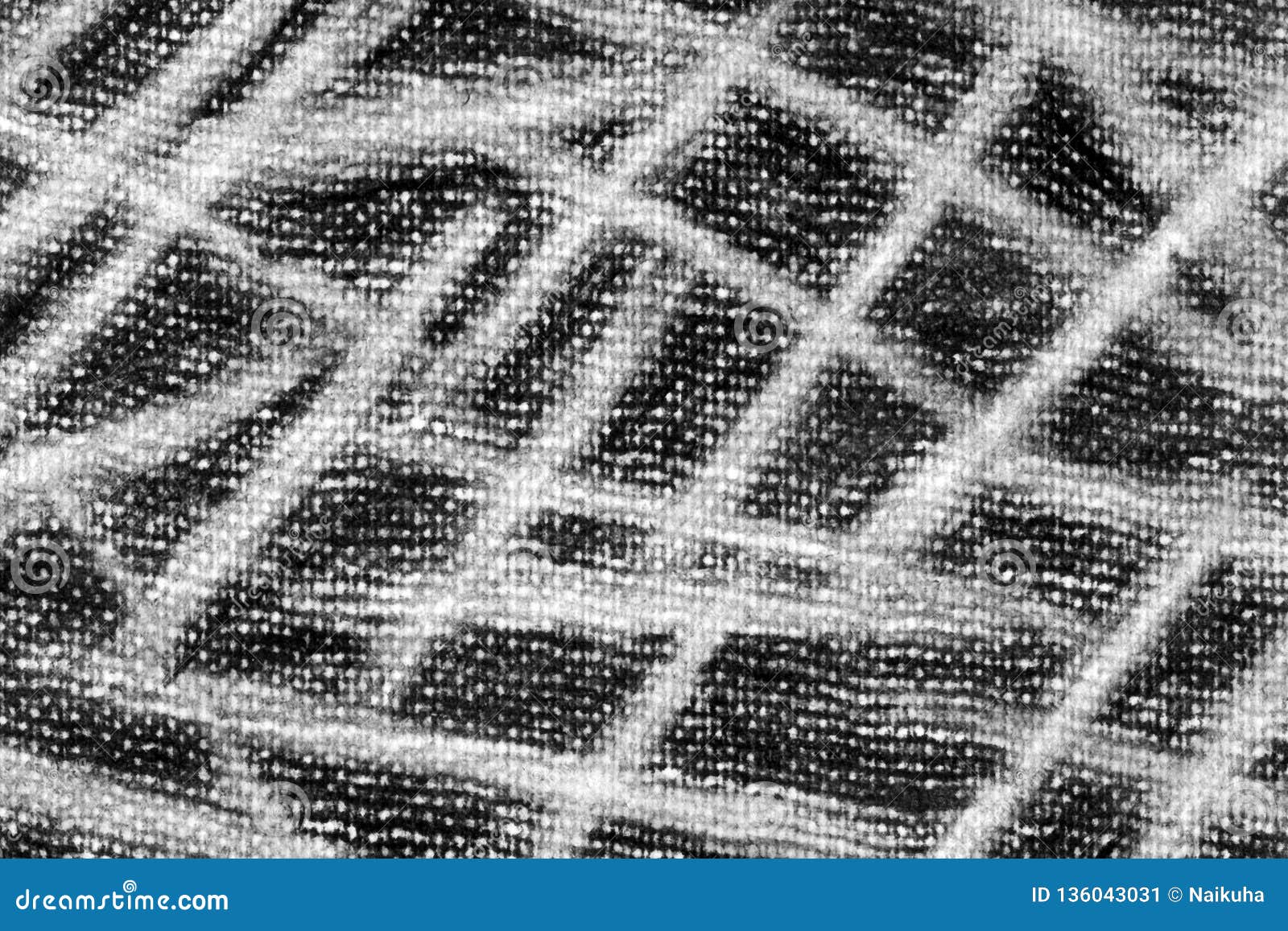 Hand Drawn Abstract Charcoal Texture on a Paper Stock Illustration ...