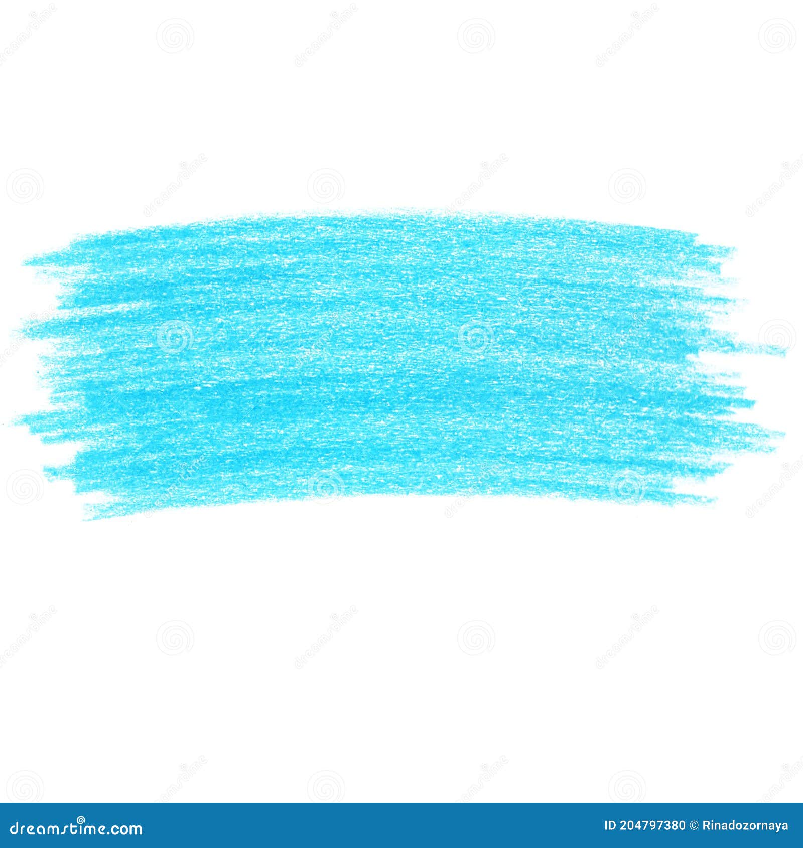 Hand Drawn Abstract Color Pencil Isolated Scribble Stock Photo - Image ...
