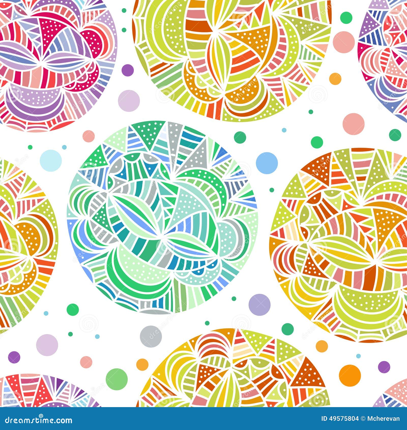 Hand Drawn Abstract Doodle Background Stock Illustration - Illustration ...