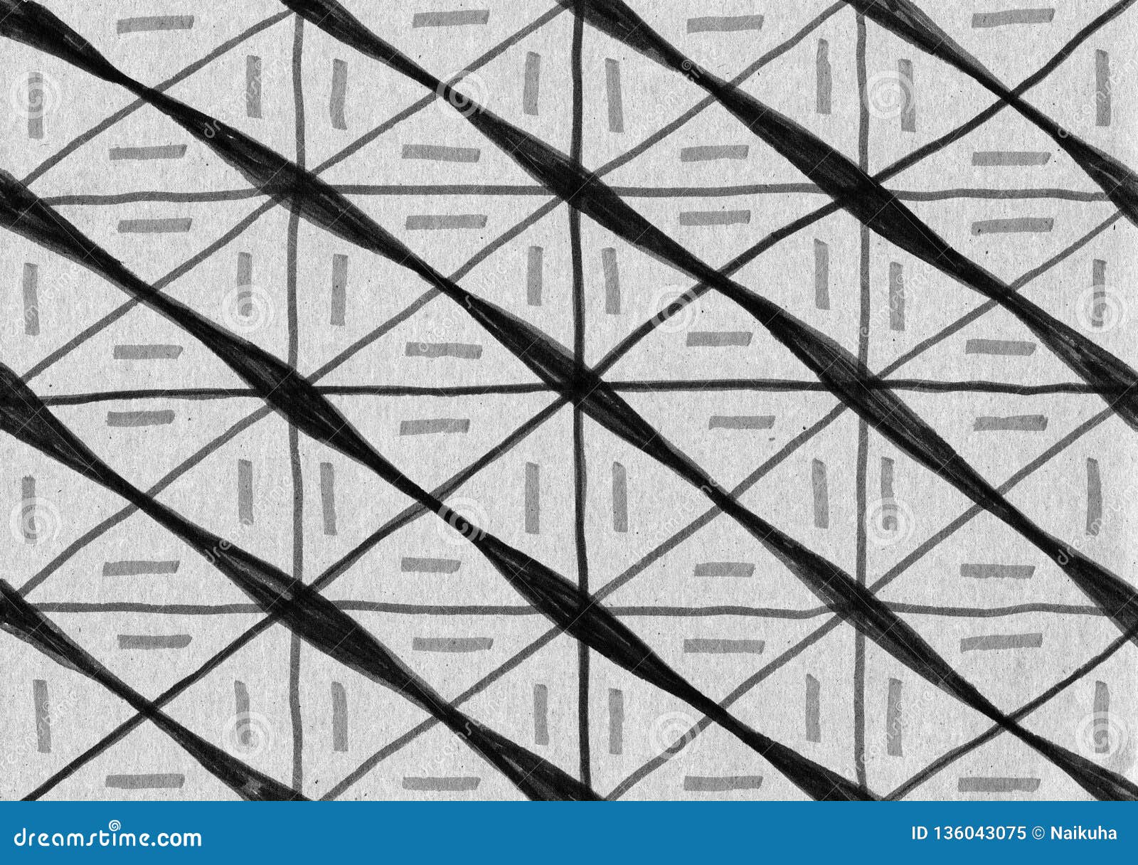 Hand Drawn Abstract Irregular Marker Texture on a Paper Stock ...