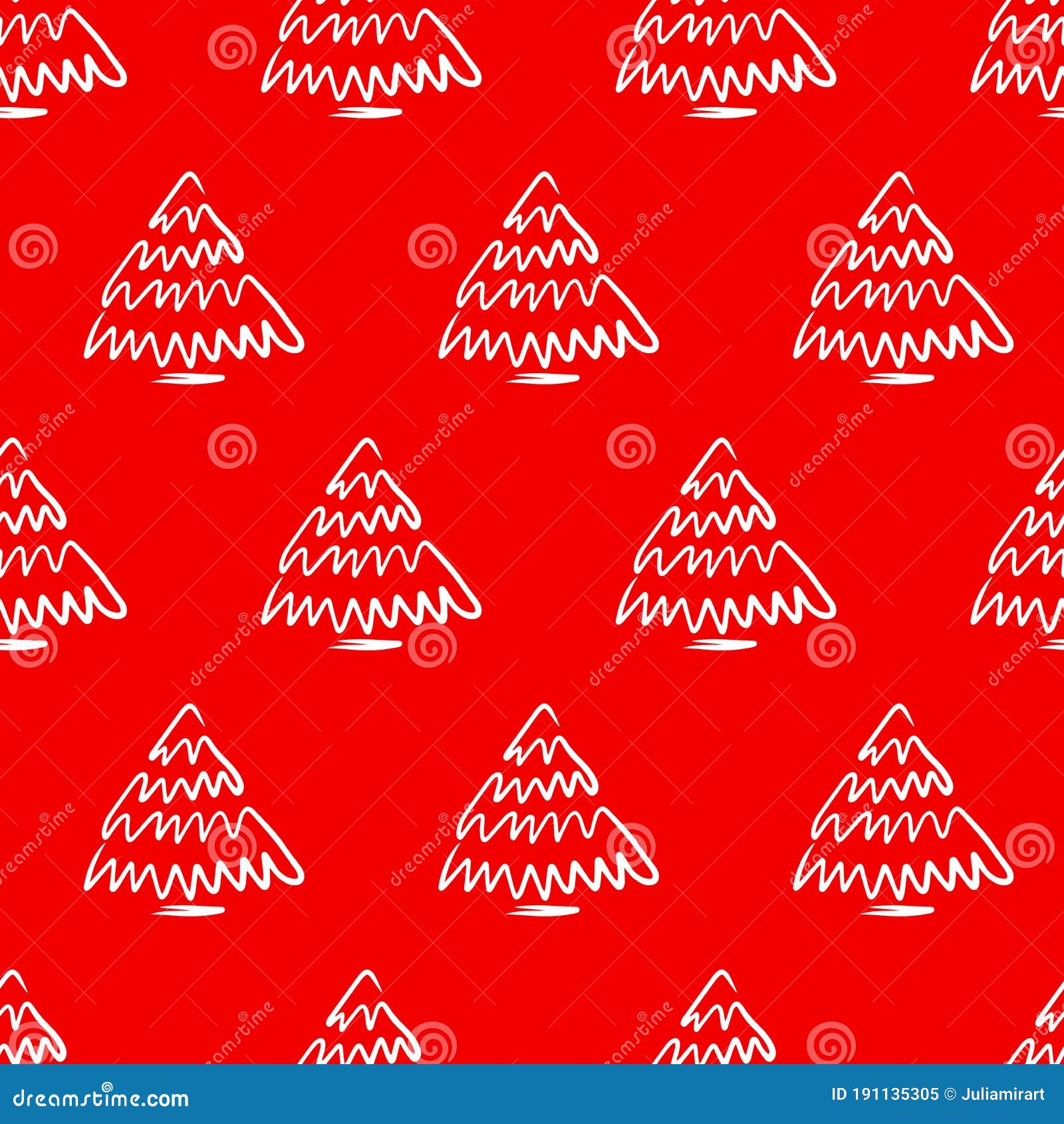 Pine Tree Pattern-16 stock vector. Illustration of graphic - 191135305