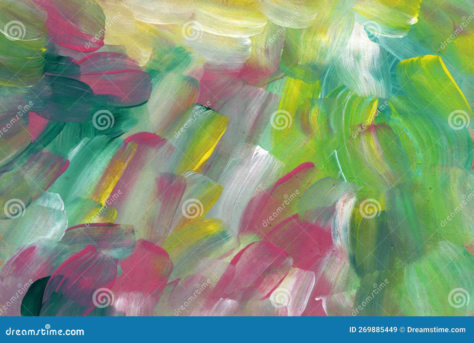 Hand Drawn Acrylic Colorful Texture Stock Image - Image of texture ...
