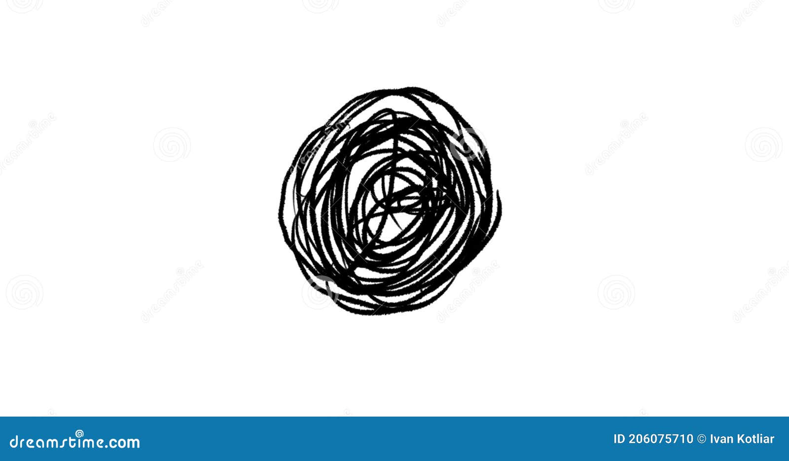 Hand Drawn Animation of Grunge Scribble Stock Footage - Video of help ...