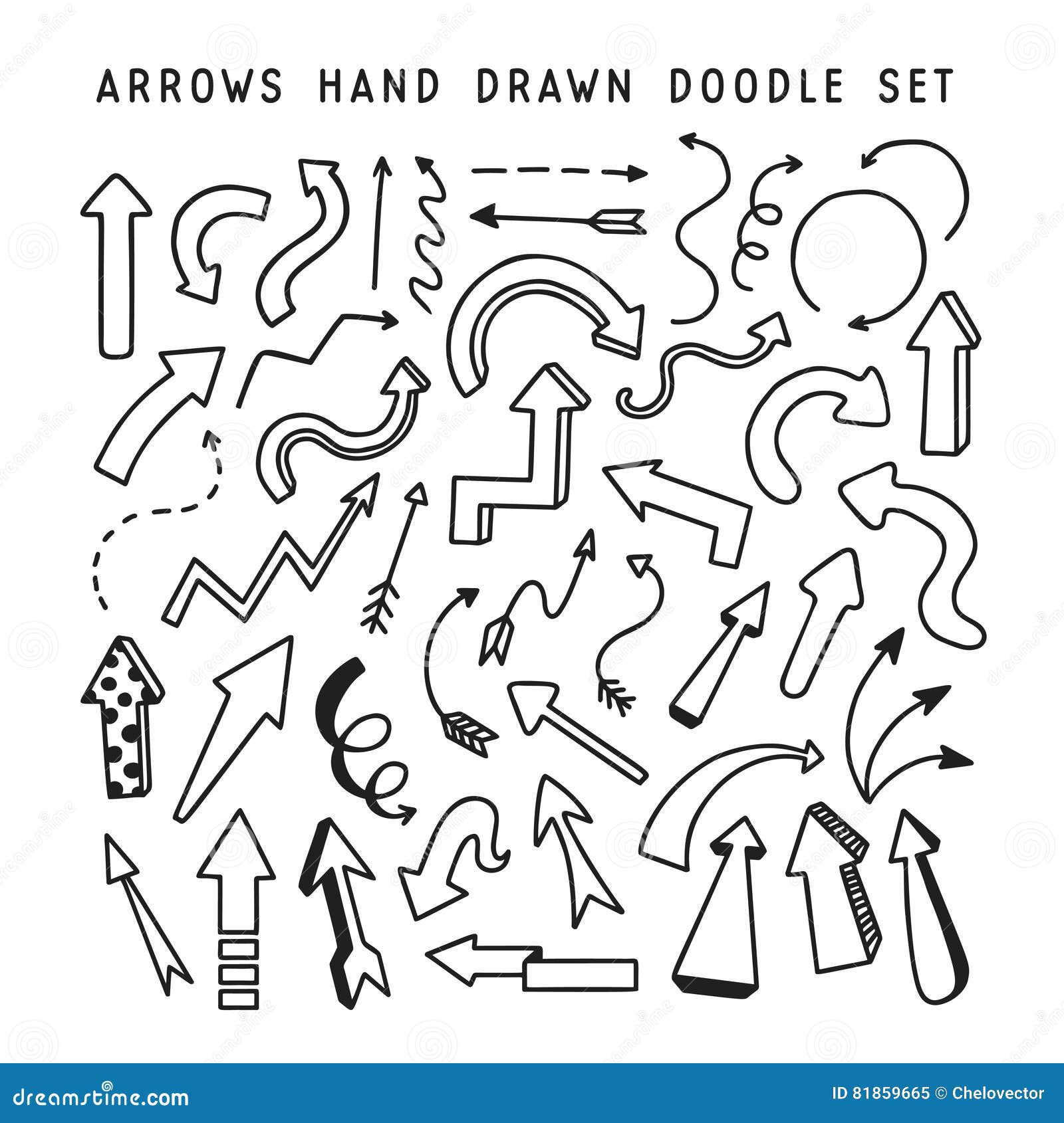 Arrows Doodle Set Stock Illustrations – 14,169 Arrows Doodle Set Stock ...