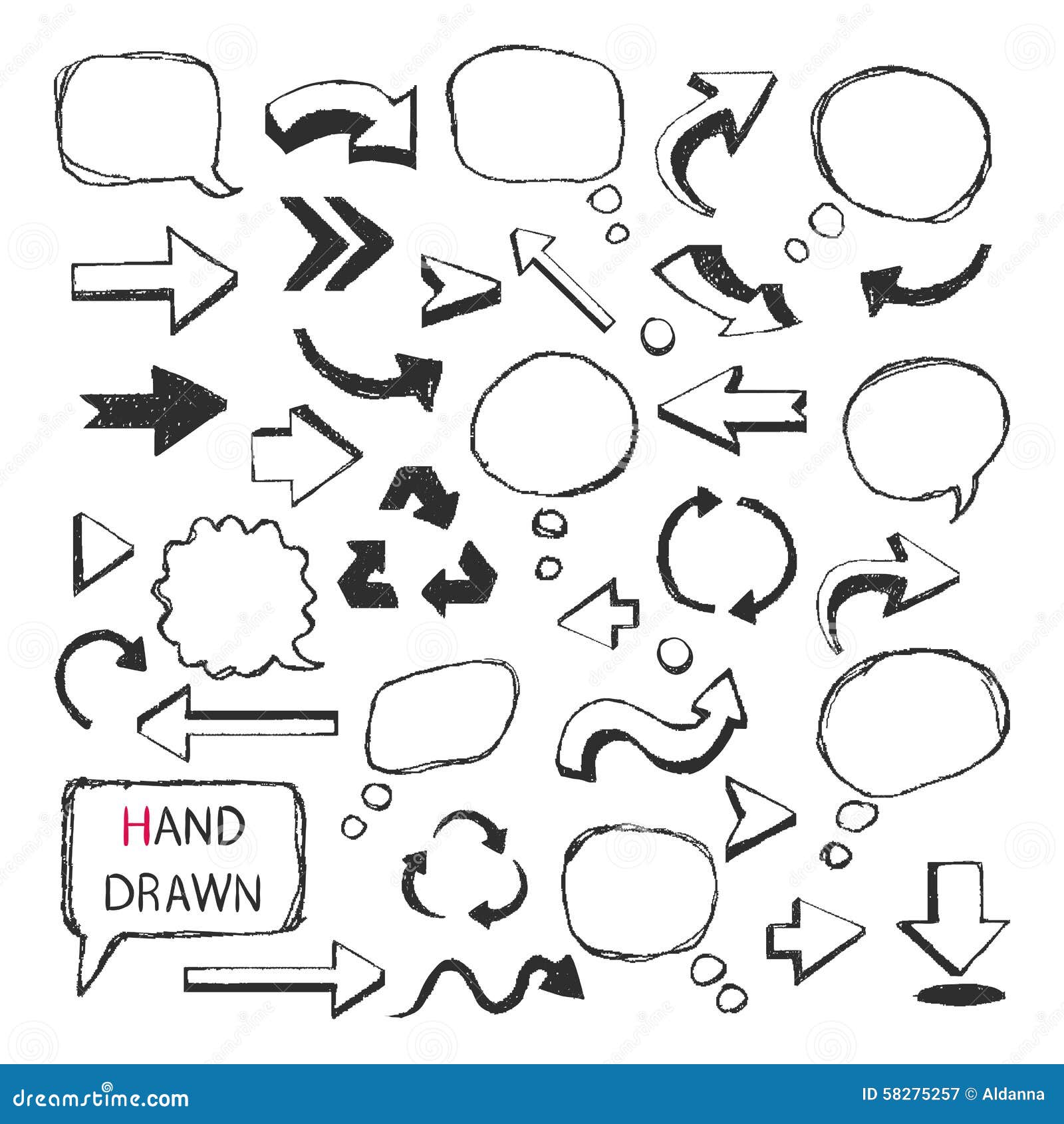 Arrows Bubbles Black Background Stock Illustrations – 297 Arrows ...