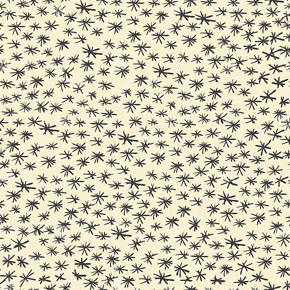 Hand-drawn Asterisk Seamless Pattern Stock Illustration - Illustration ...