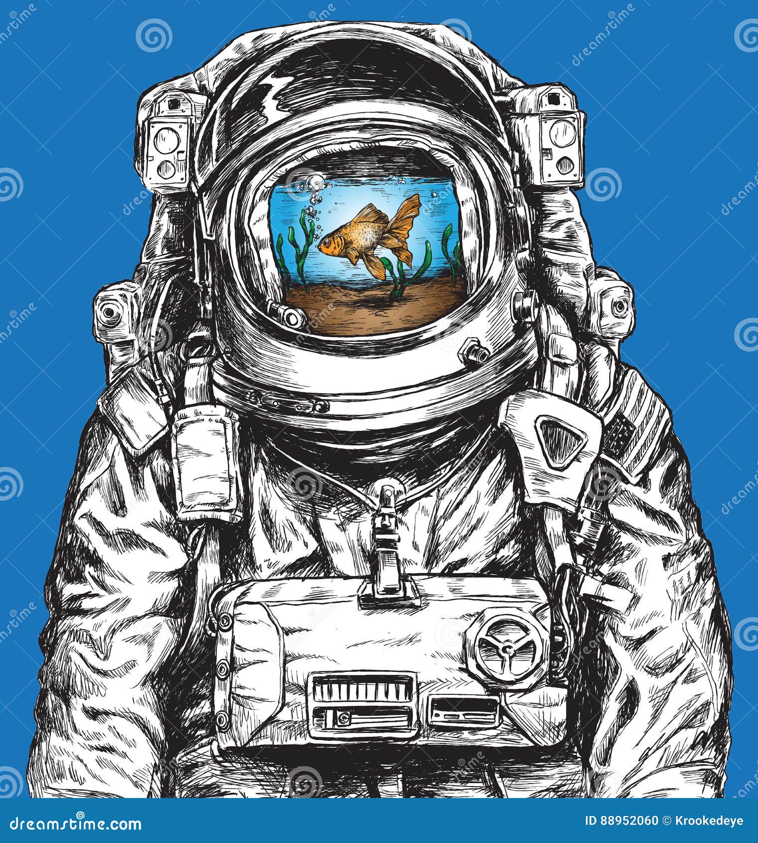 Astronaut Goldfish
