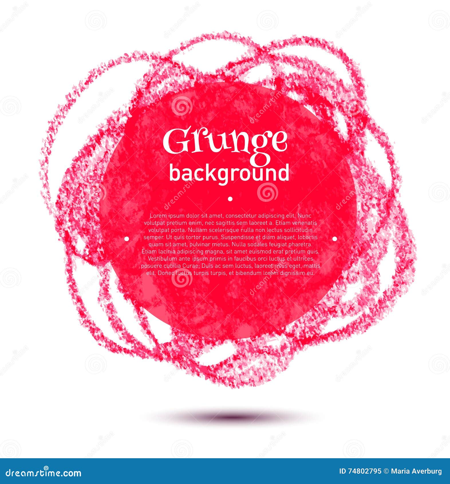 Hand Drawn Background with Designed Text. Stock Vector - Illustration ...