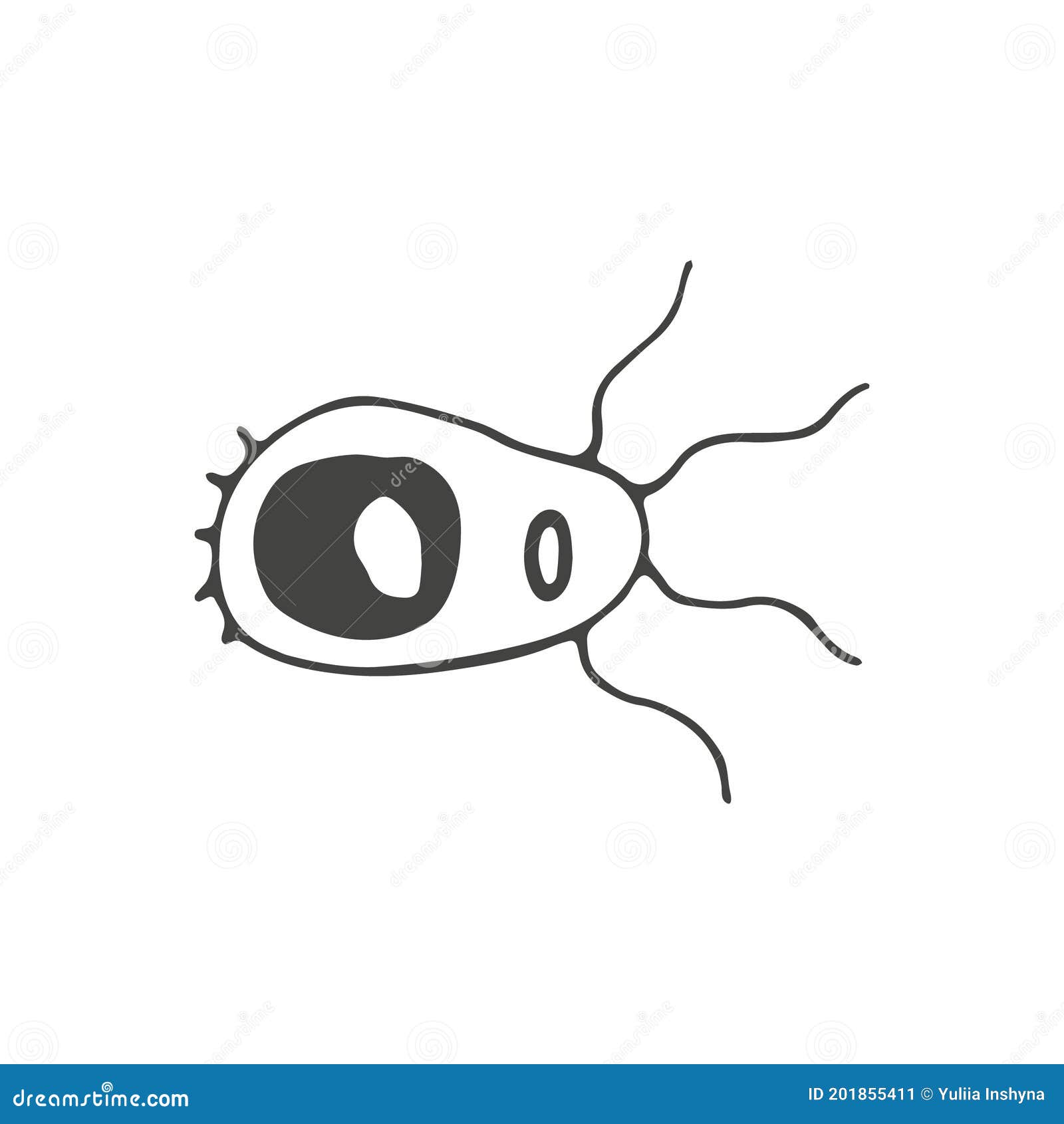 Hand Drawn Bacteria Doodle Icon Stock Vector - Illustration of human ... Hand Drawn Bacteria Doodle Icon Stock Vector - Illustration of human ...