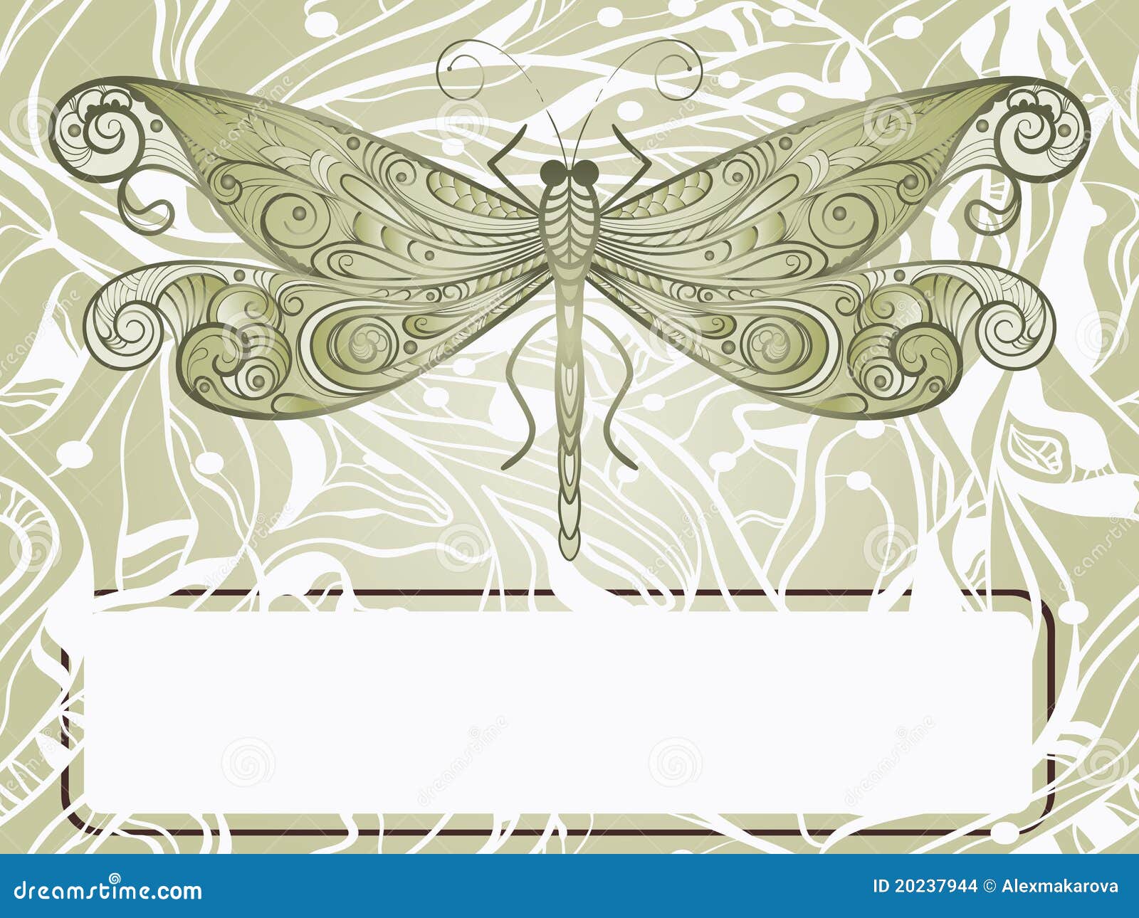 Hand Drawn Beautiful Dragonfly Stock Vector - Illustration of drawing ...