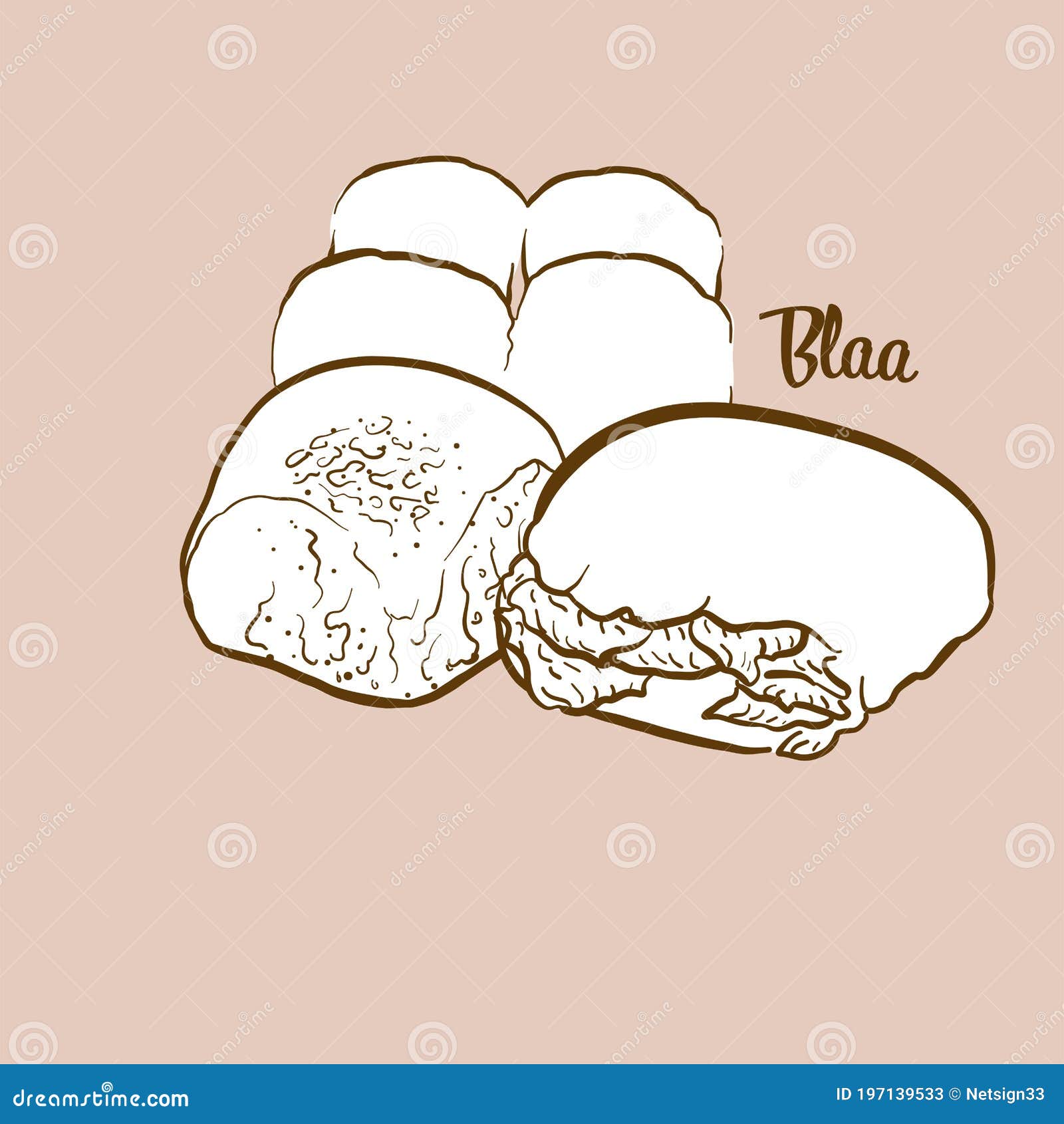 Blaa Bread Stock Illustrations – 3 Blaa Bread Stock Illustrations ...