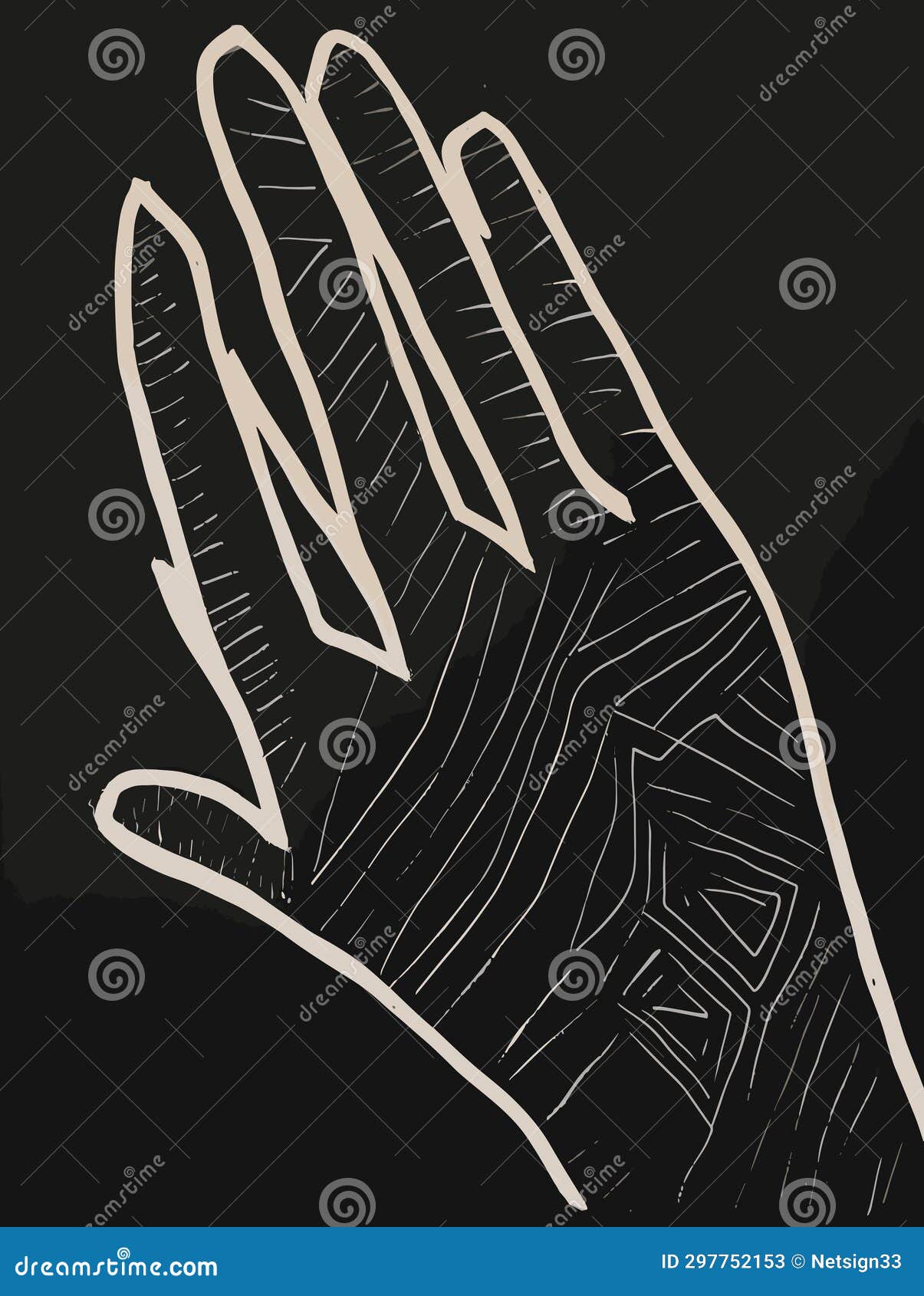 A Hand Drawn on a Black Background - Hands Stock Vector - Illustration ... A Hand Drawn on a Black Background - Hands Stock Vector - Illustration ...
