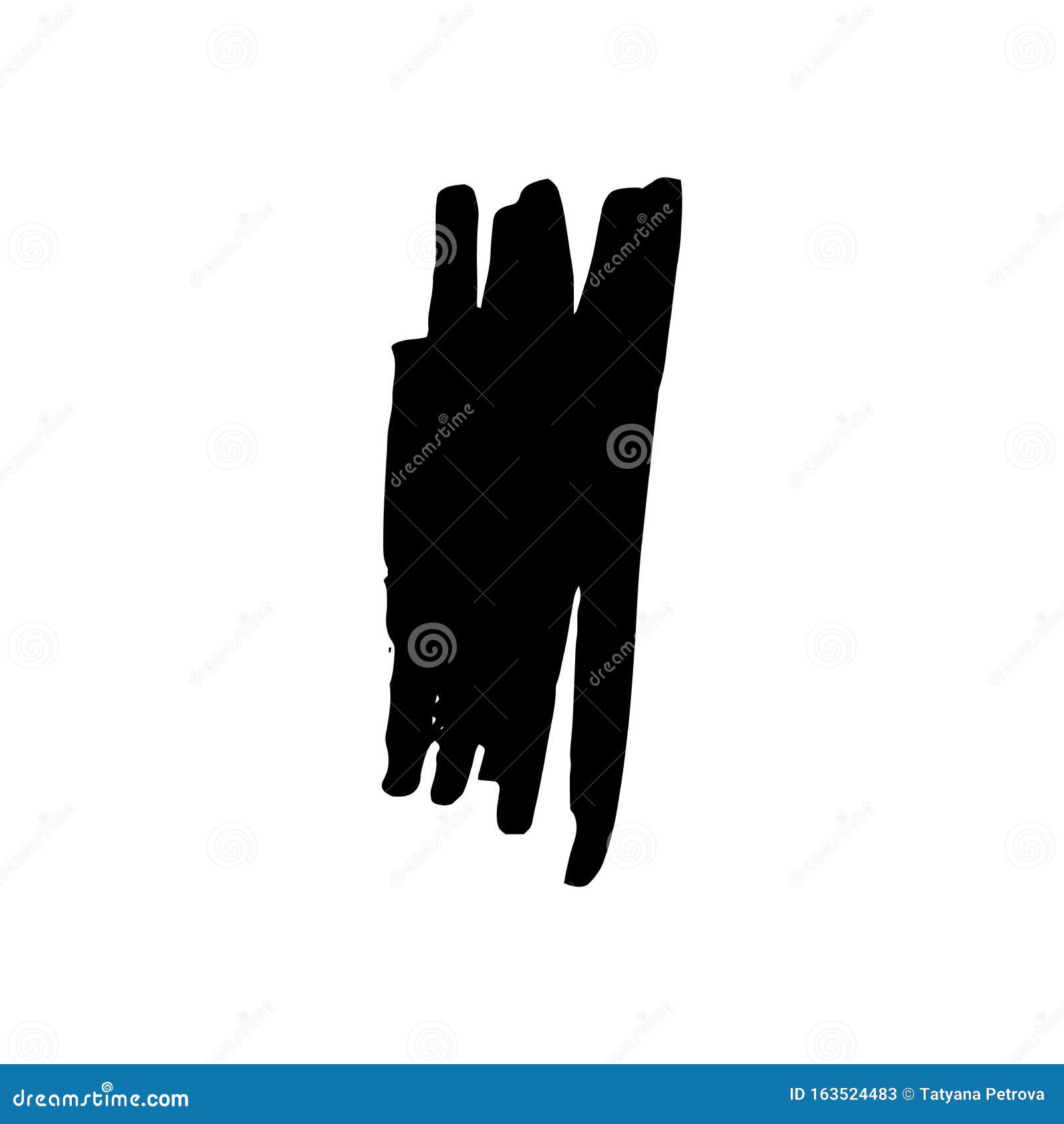 Art Brash Stroke Splash Paint Isolated Vector Sun Abstract Background ...