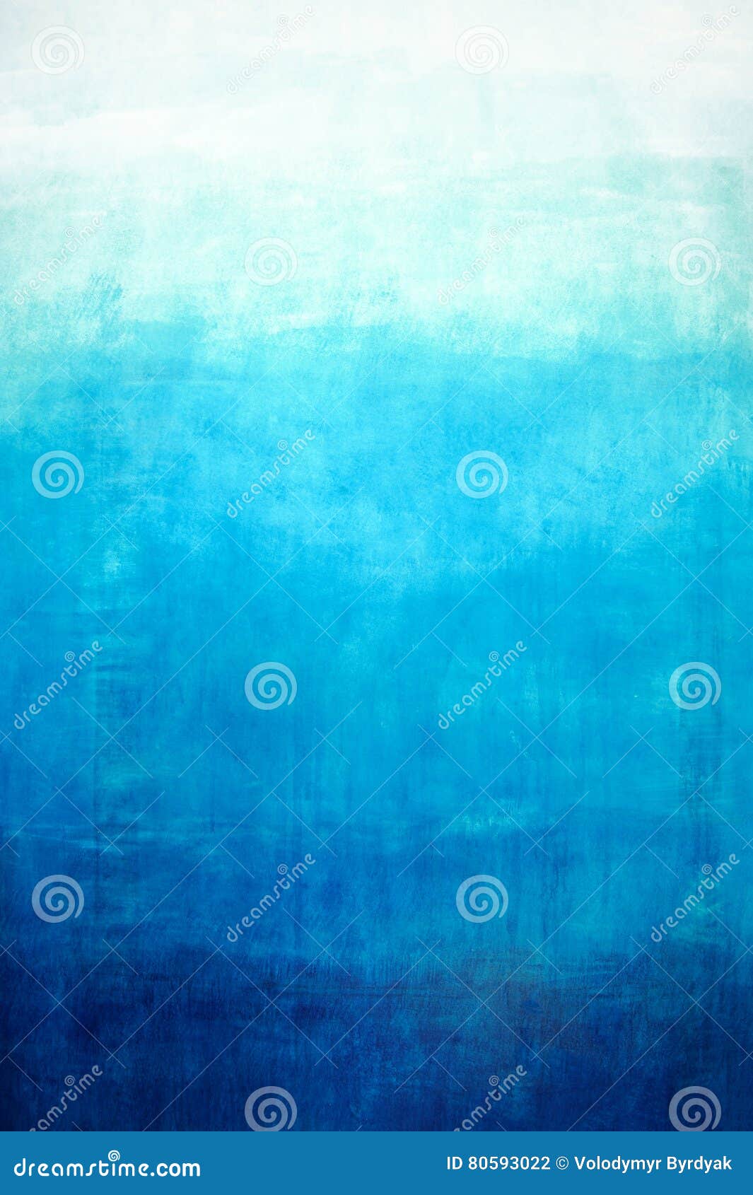 Hand Drawn Blue Gradient on Wall Stock Illustration - Illustration of ...