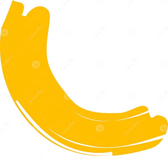 Hand Drawn Brush Rounded Stroke Stock Vector - Illustration of sketch ...