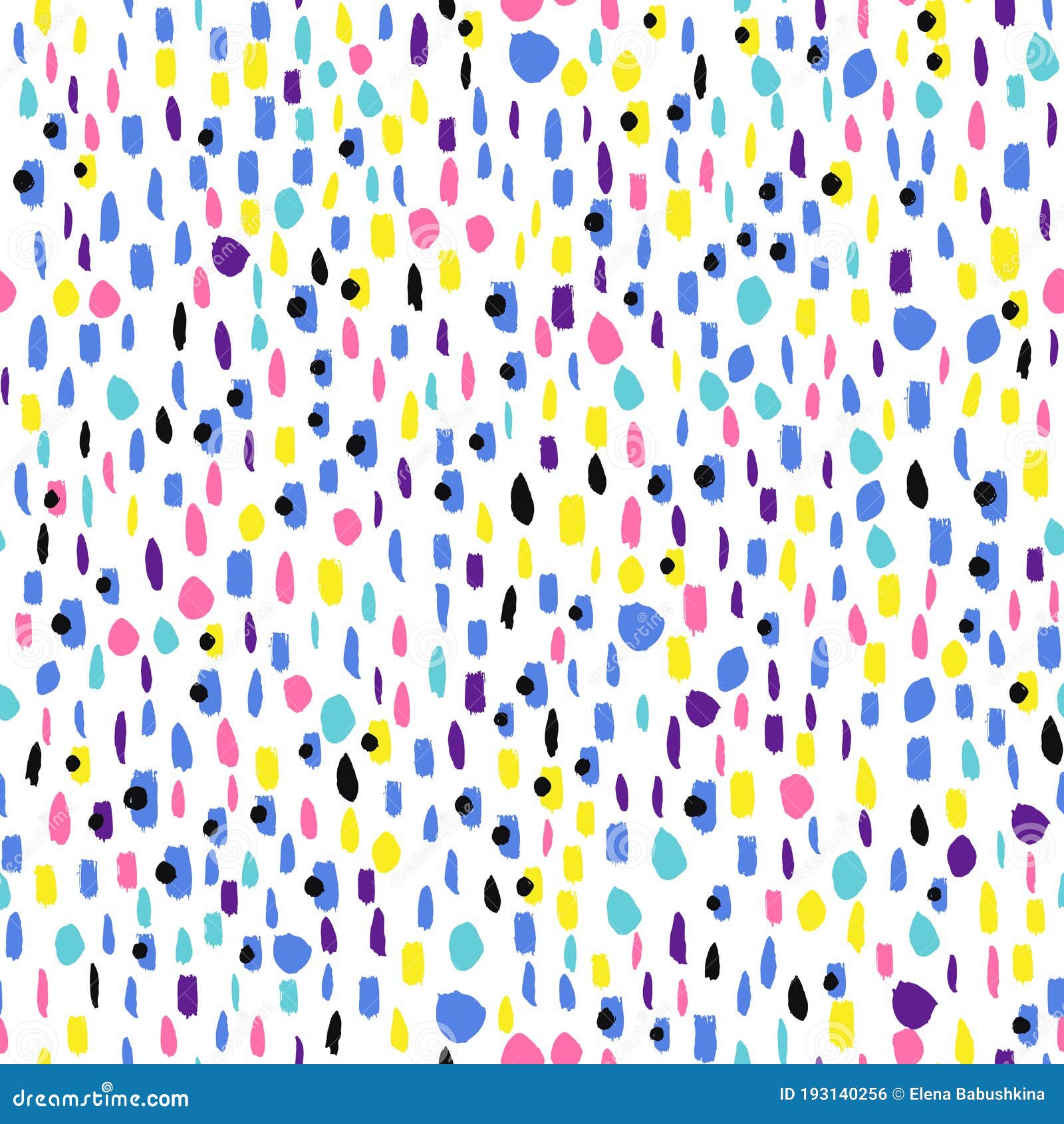 Hand Drawn Brush Stroke Seamless Pattern. Stock Vector - Illustration ... Hand Drawn Brush Stroke Seamless Pattern. Stock Vector - Illustration ...