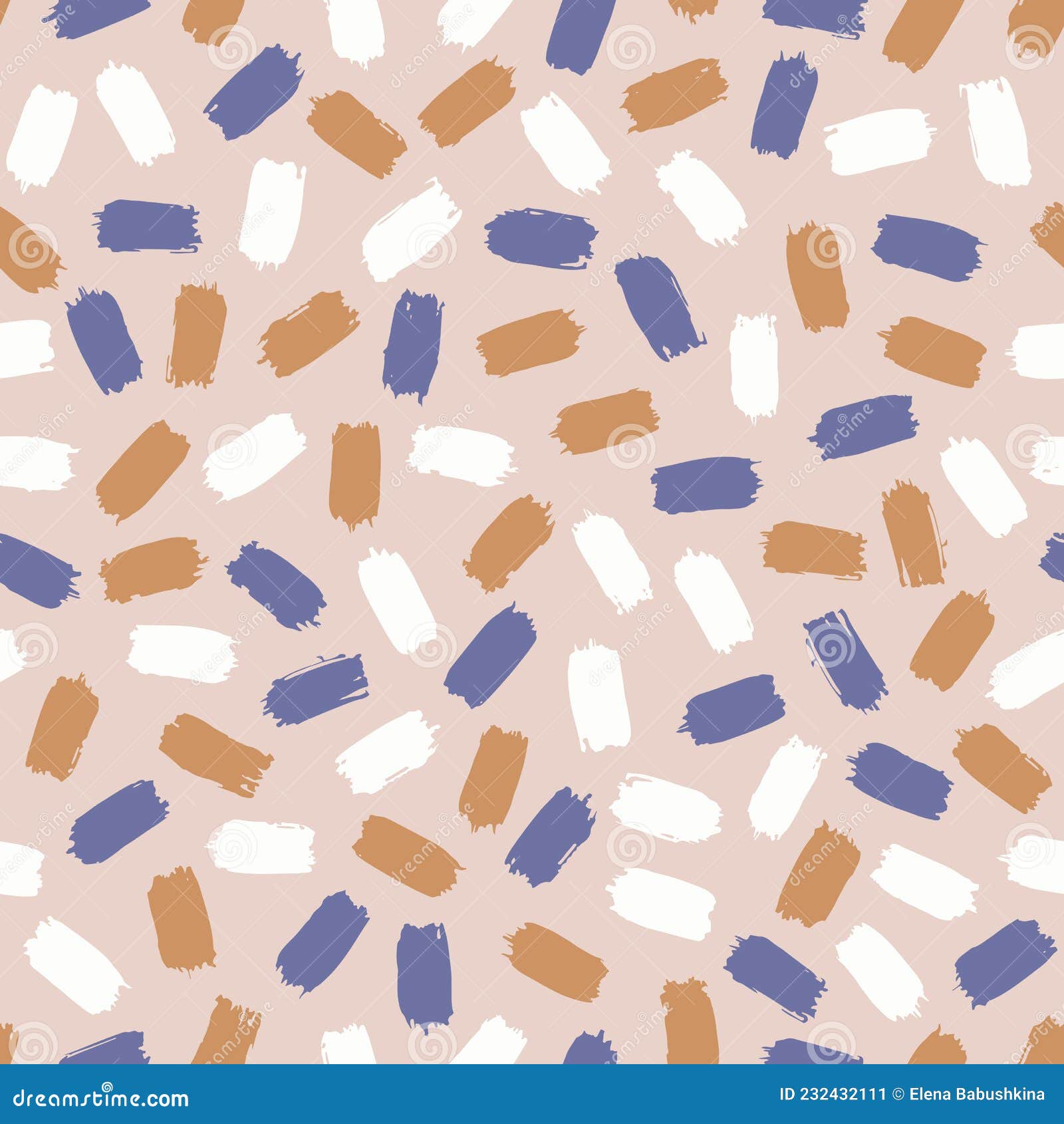 Hand Drawn Brush Stroke Seamless Pattern. Vector Illustration Stock ... Hand Drawn Brush Stroke Seamless Pattern. Vector Illustration Stock ...