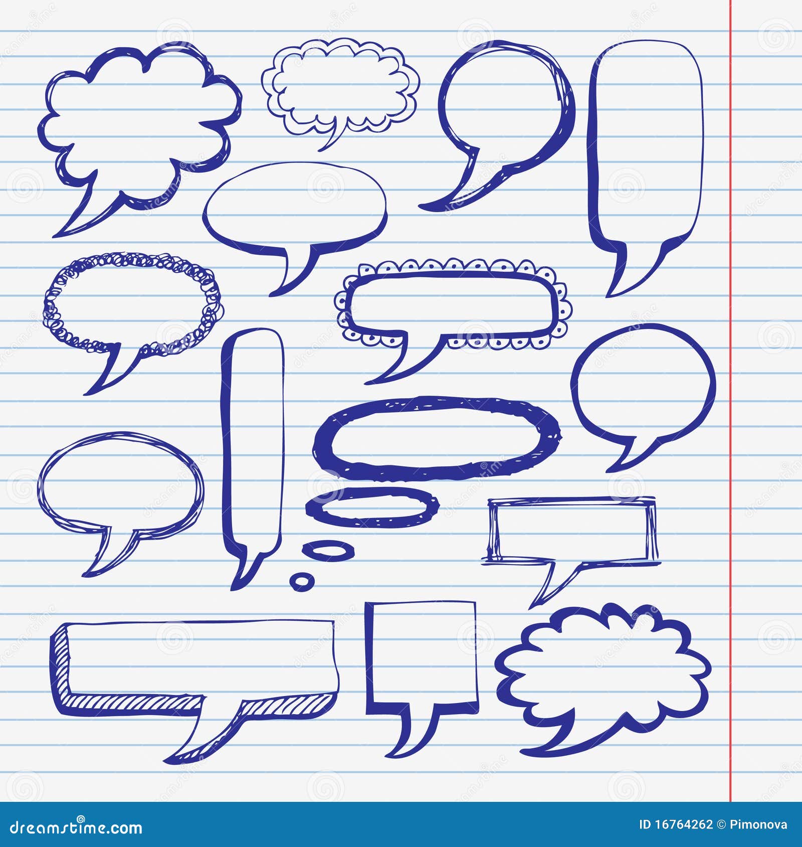 Hand drawn bubble set stock illustration. Illustration of shadow - 16764262