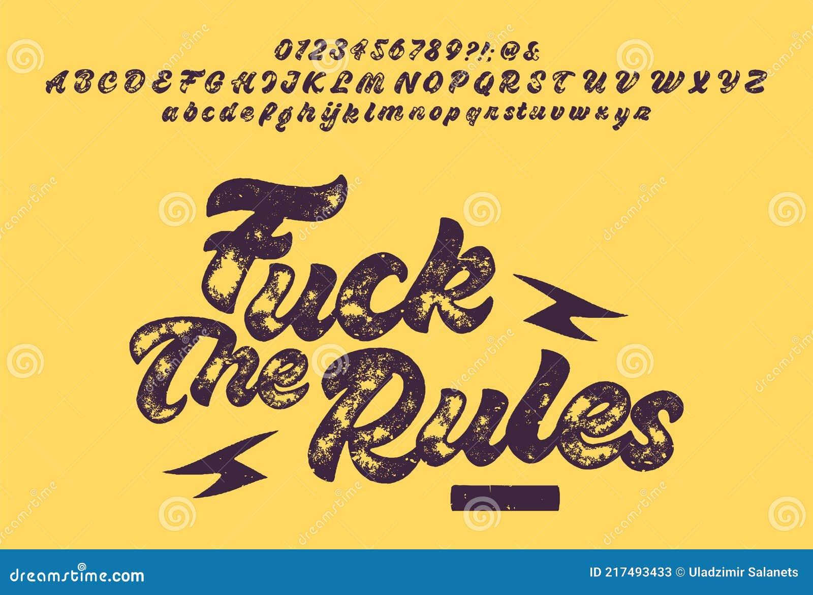 Hand Drawn; Calligraphy Display Typeface; for Projects; Logotypes and ...