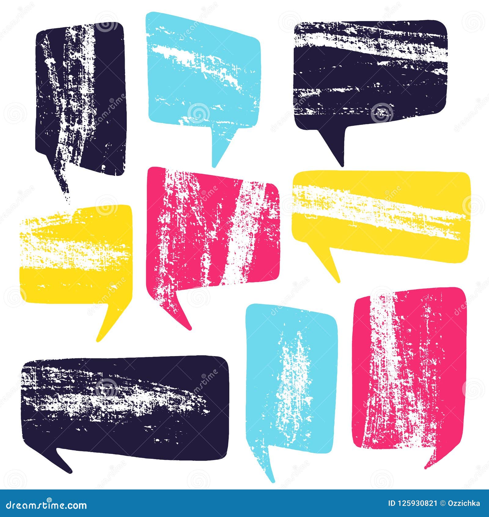 Callout Shapes Vector Illustration | CartoonDealer.com #58562020