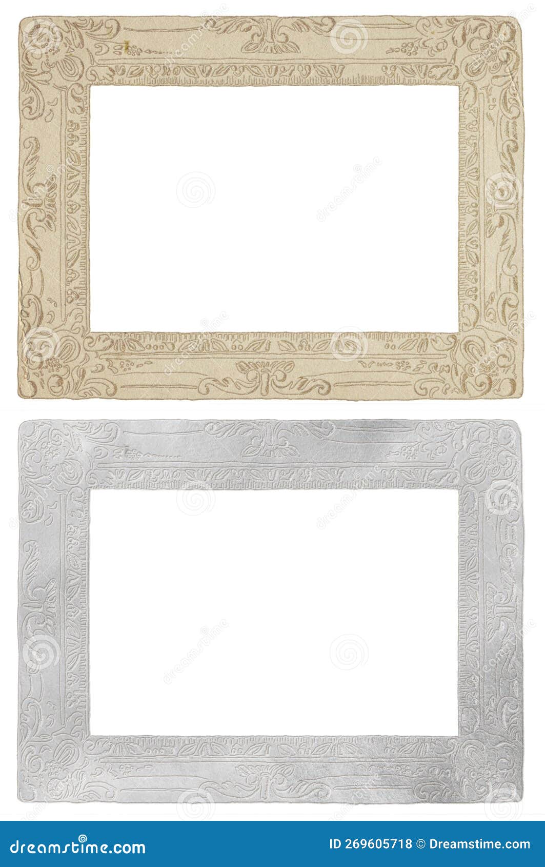 Hand drawn card frames stock illustration. Illustration of card - 269605718