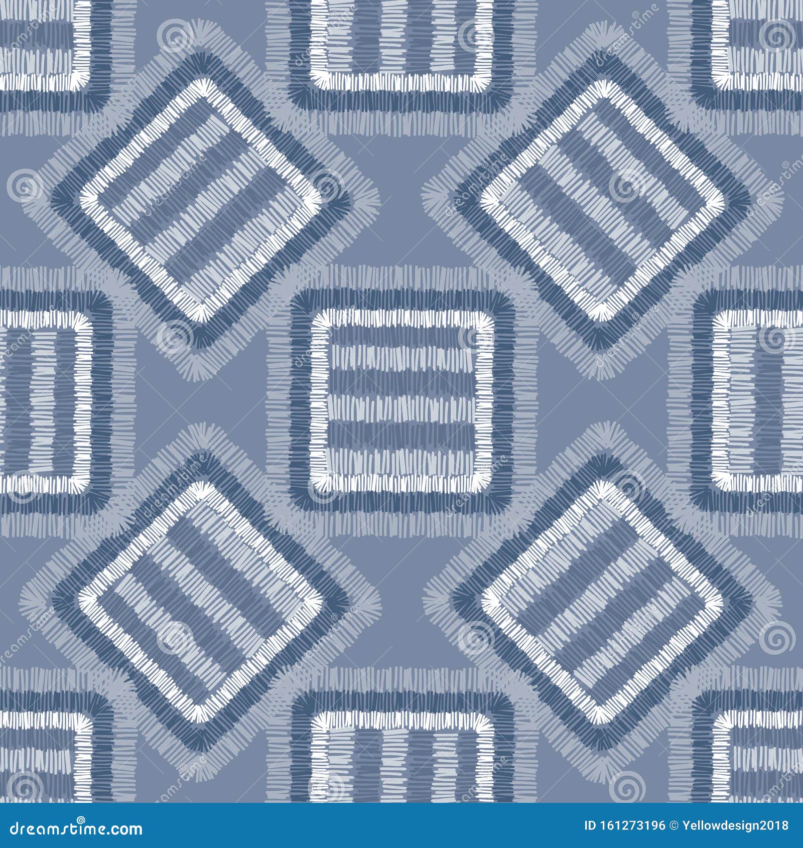 Hand Drawn Carpet Geometric Tile Seamless Pattern.Tile Shapes Backdrop ...